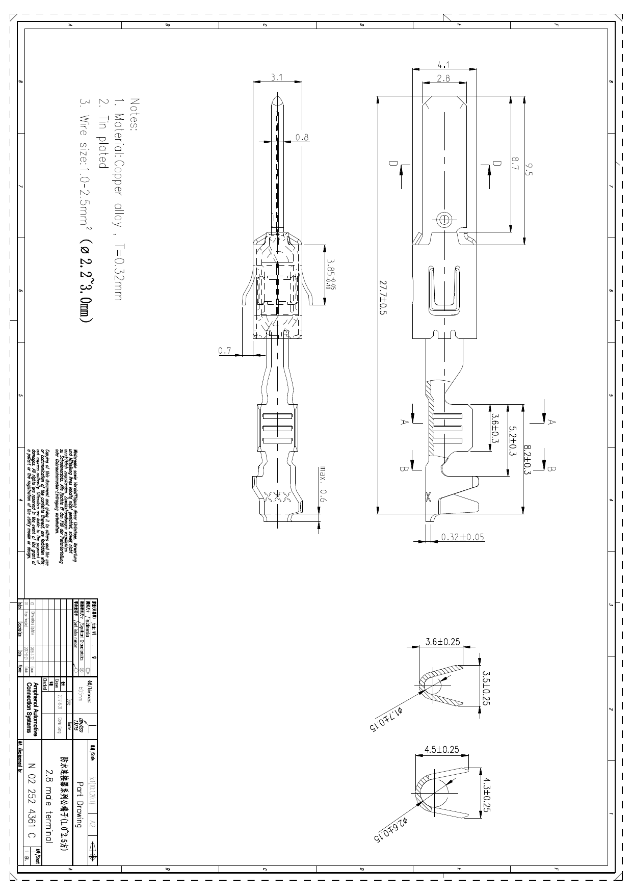 N02 252 4361C_（Amphenol）N02 252 4361C中文资料_价格_PDF手册-立创电子商城