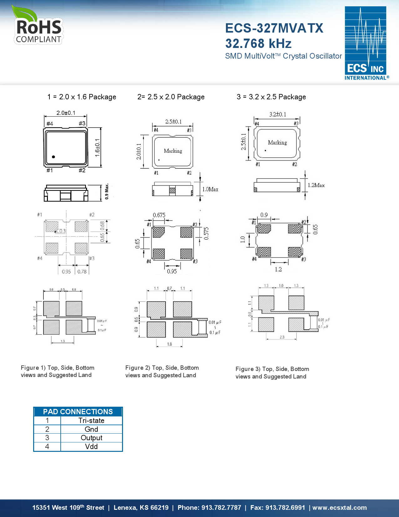 ECS-327MVATX-1-CN-TR_（ECS）ECS-327MVATX-1-CN-TR中文资料_价格_PDF手册-立创电子商城