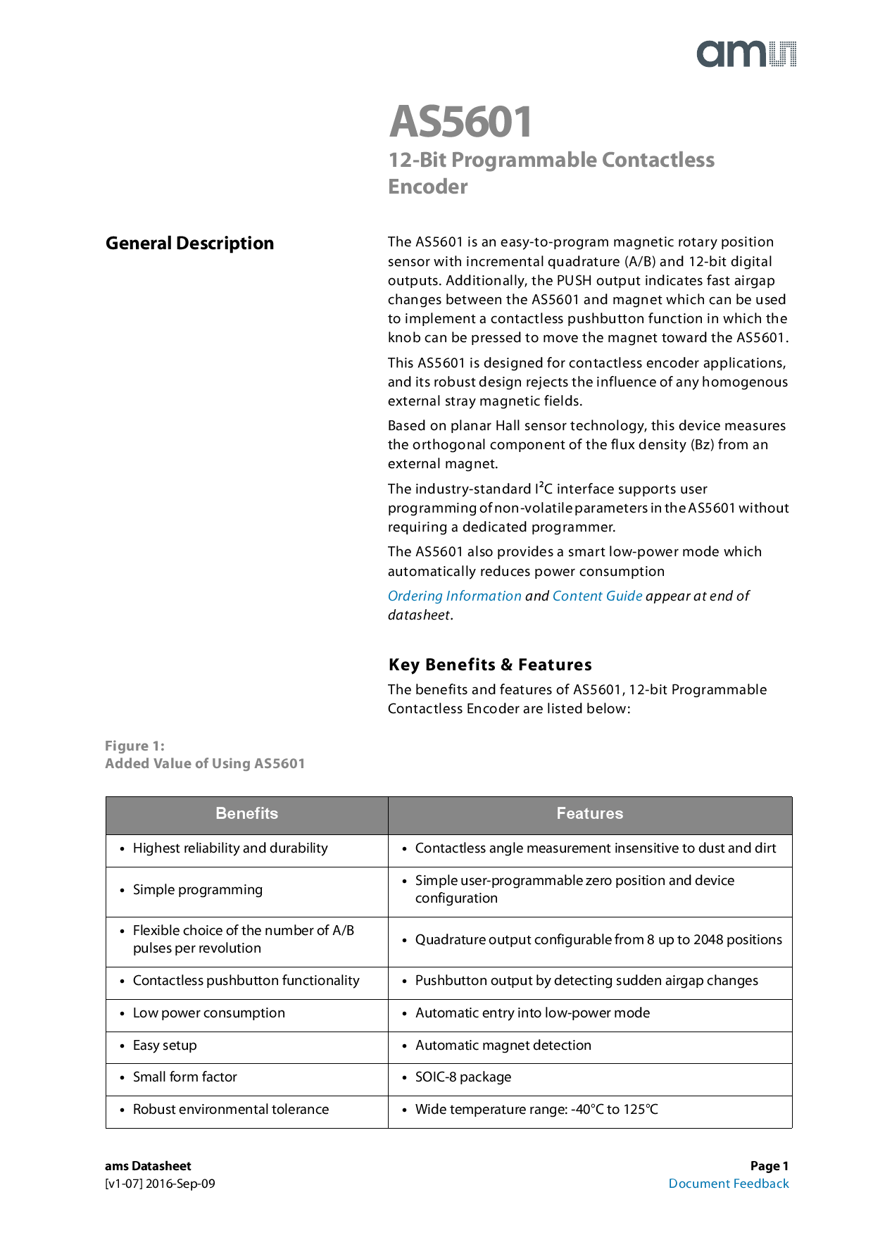 AS5601-ASOT_（AMS）AS5601-ASOT中文资料_价格_PDF手册-立创电子商城