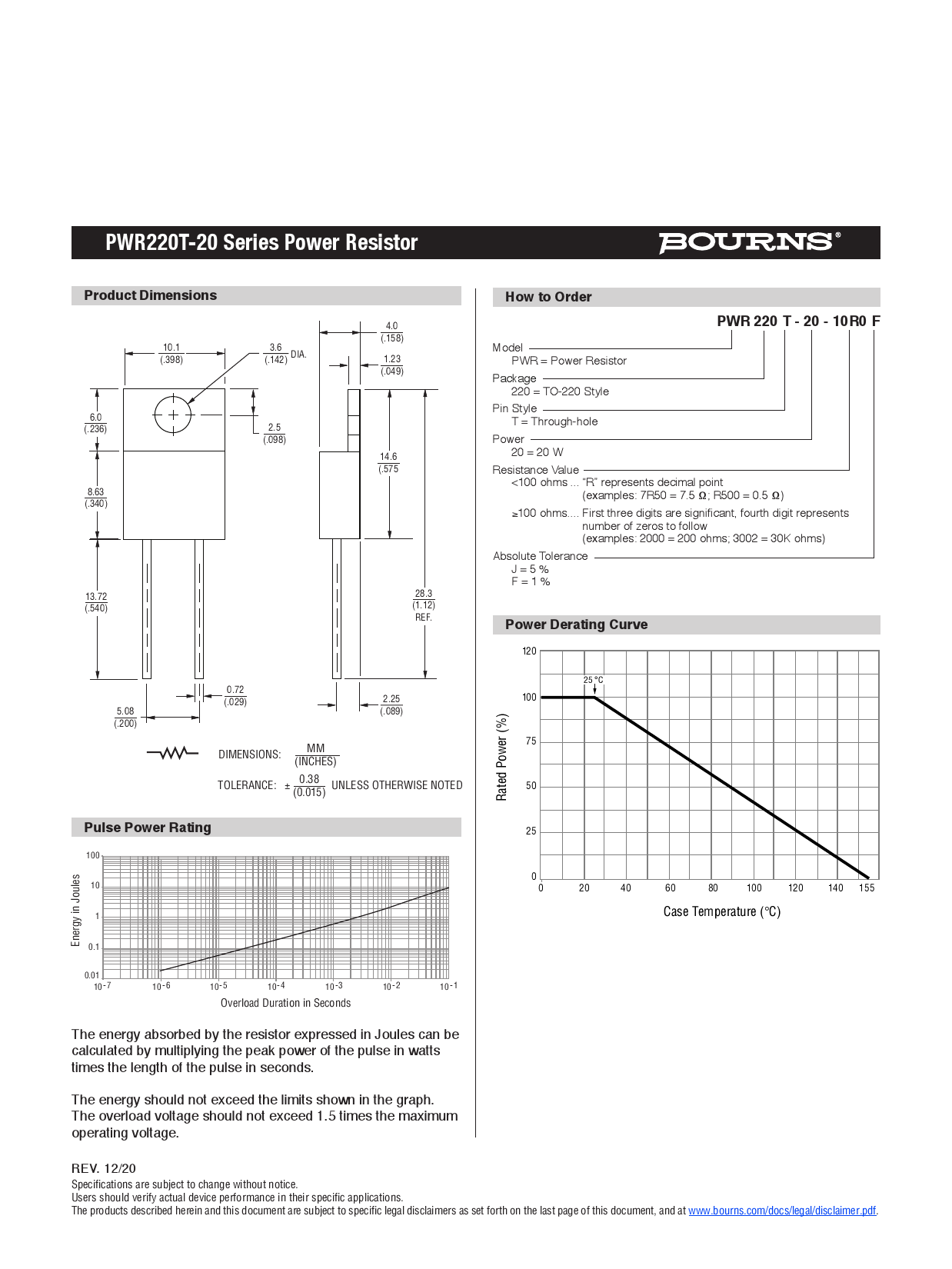 PWR220T-20-3301J_（BOURNS）PWR220T-20-3301J中文资料_价格_PDF手册-立创电子商城
