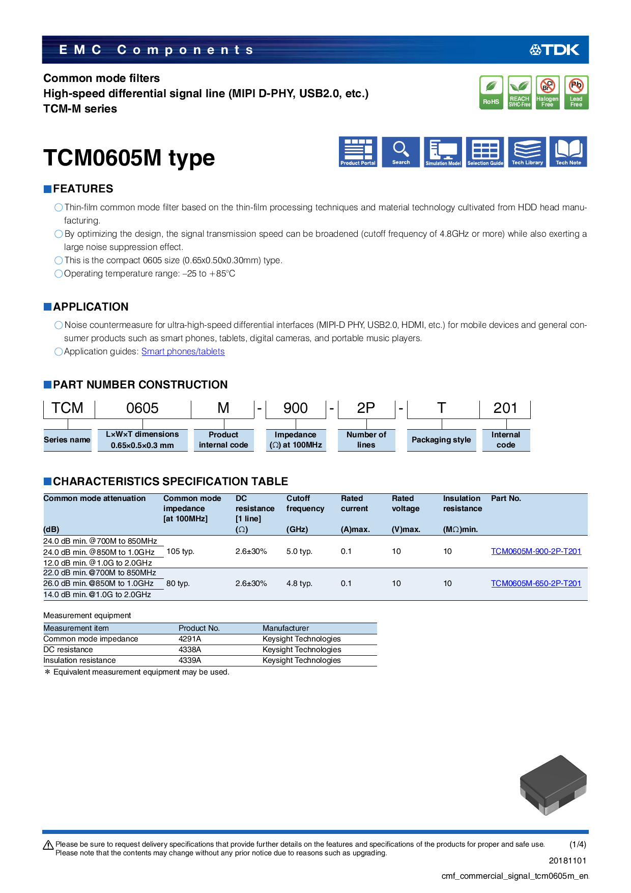 TCM0605M-650-2P-T201_（TDK）TCM0605M-650-2P-T201中文资料_价格_PDF手册-立创电子商城