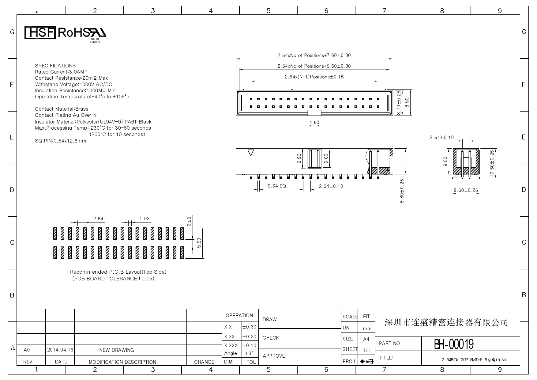 BH-00019_（Liansheng(连盛)）BH-00019中文资料_价格_PDF手册-立创电子商城
