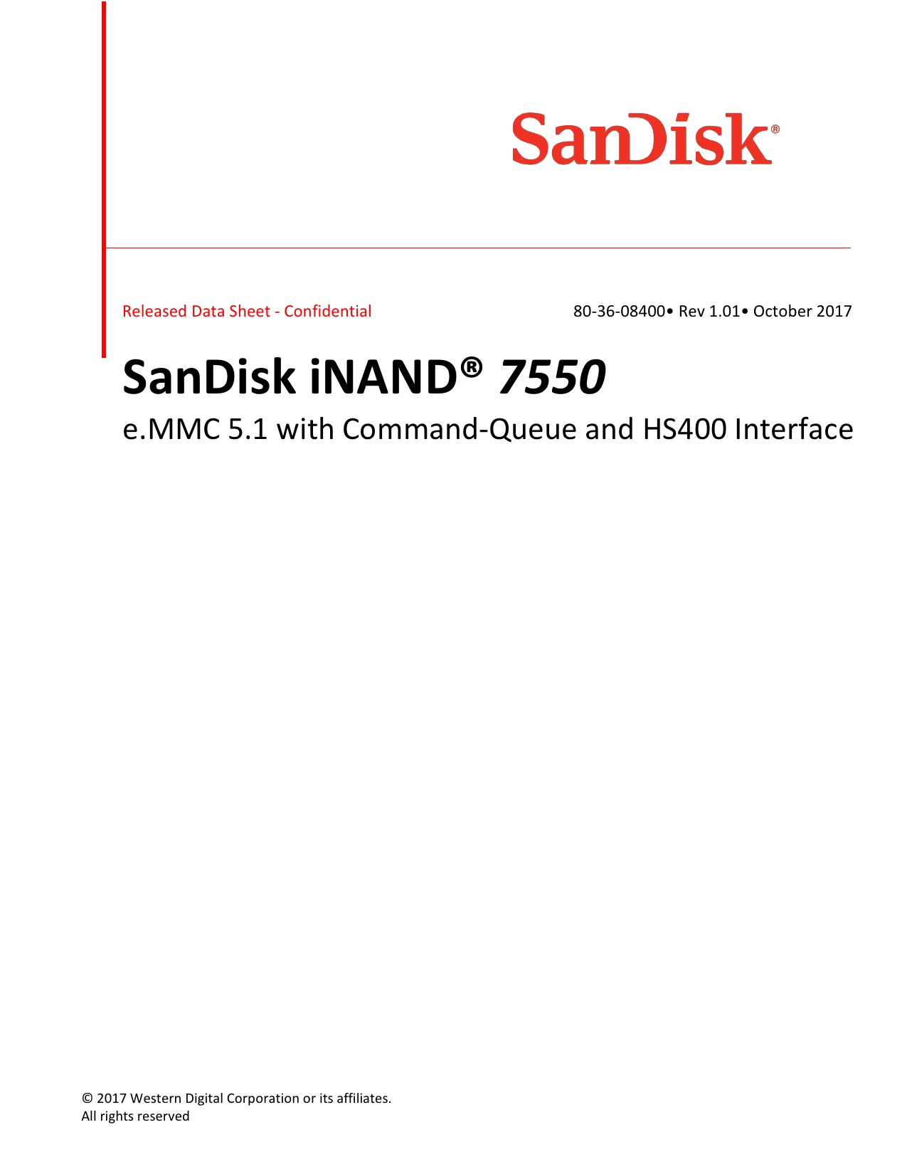 SDINBDA4-64G_（SANDISK(闪迪)）SDINBDA4-64G中文资料_价格_PDF手册-立创电子商城