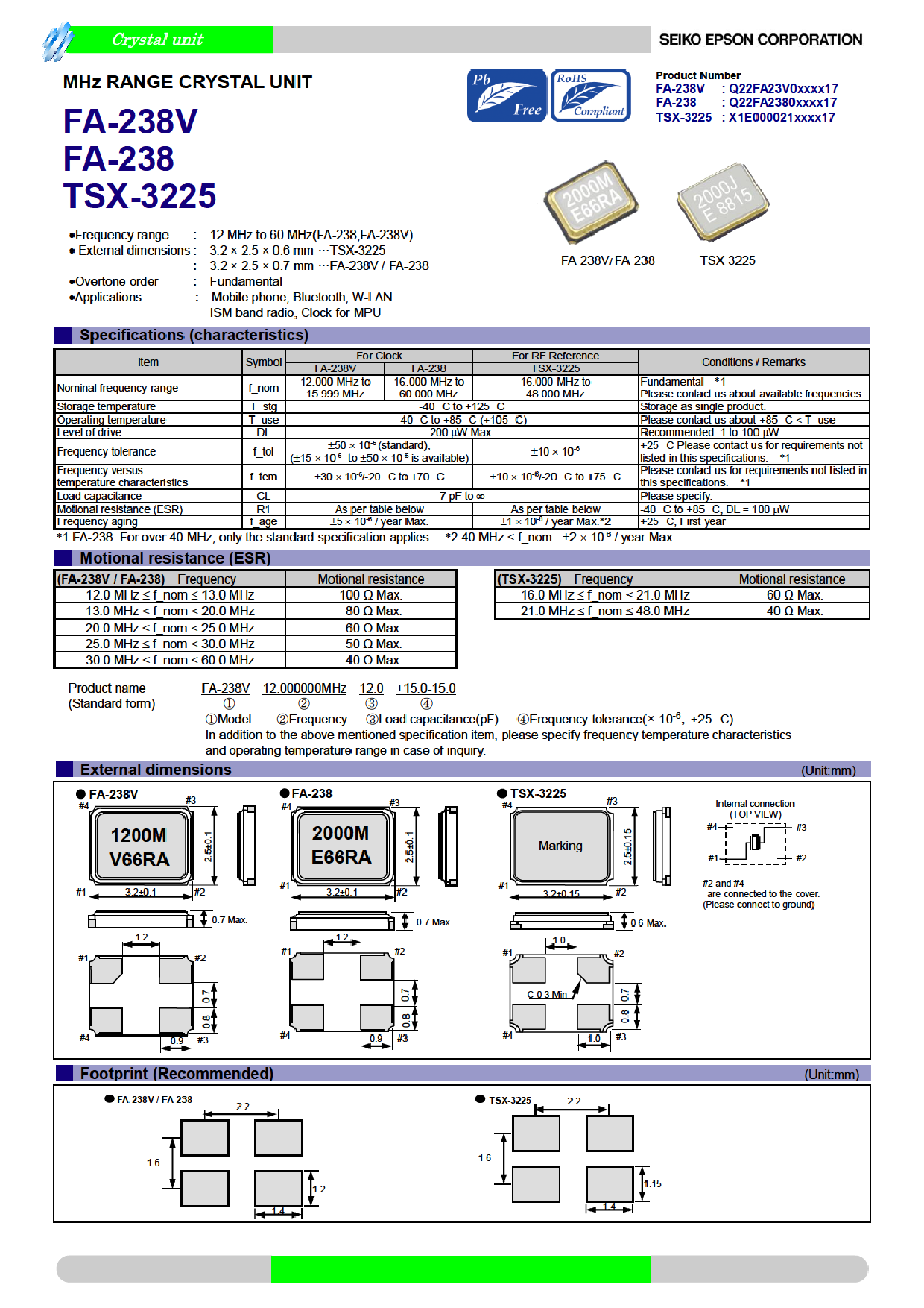 TSX-3225 16.0000MF18X-AC3_（EPSON(爱普生)）TSX-3225 16.0000MF18X-AC3中文资料_价格_PDF手册-立创电子商城