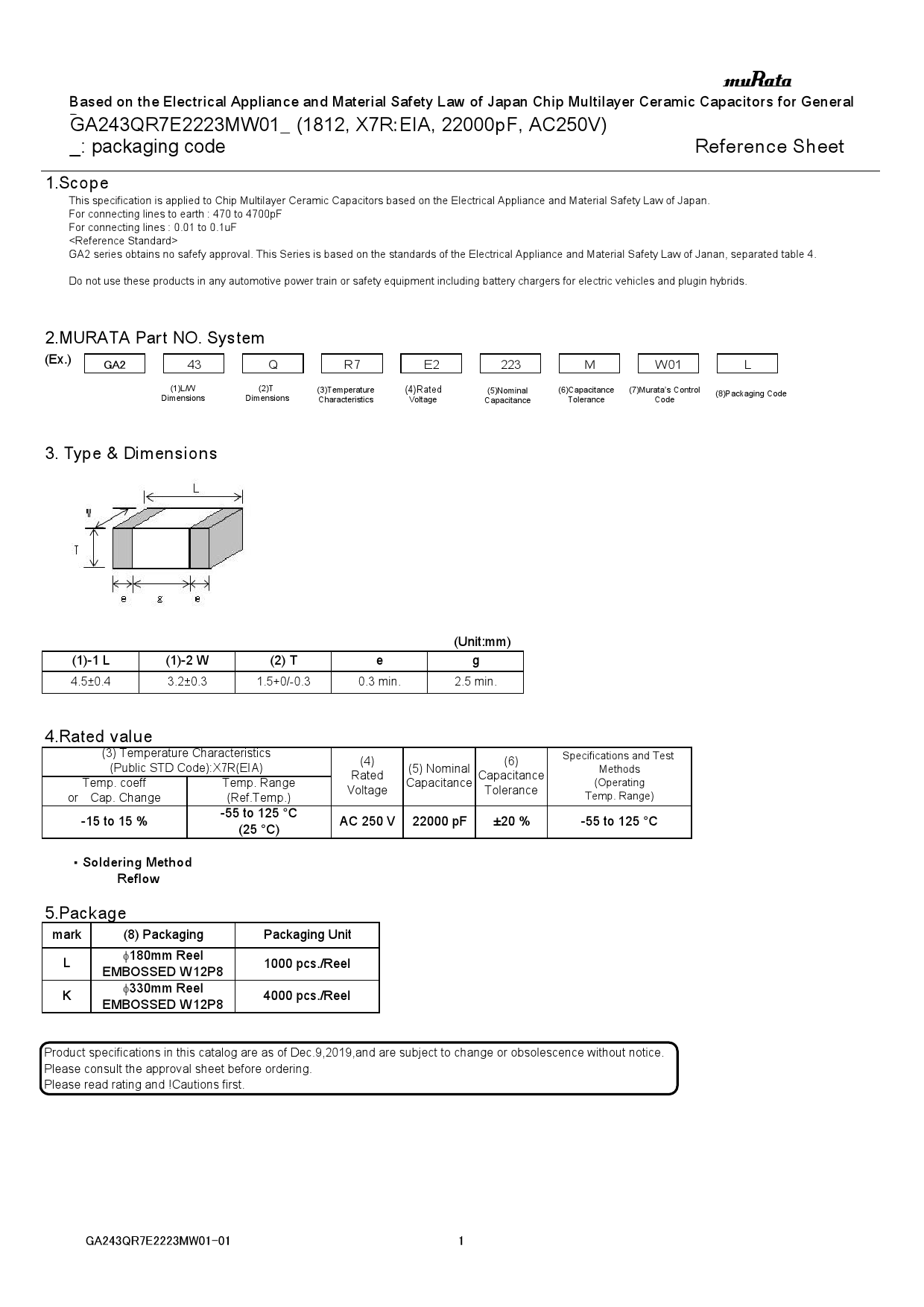 GA243QR7E2223MW01L_（muRata(村田)）GA243QR7E2223MW01L中文资料_价格_PDF手册-立创电子商城