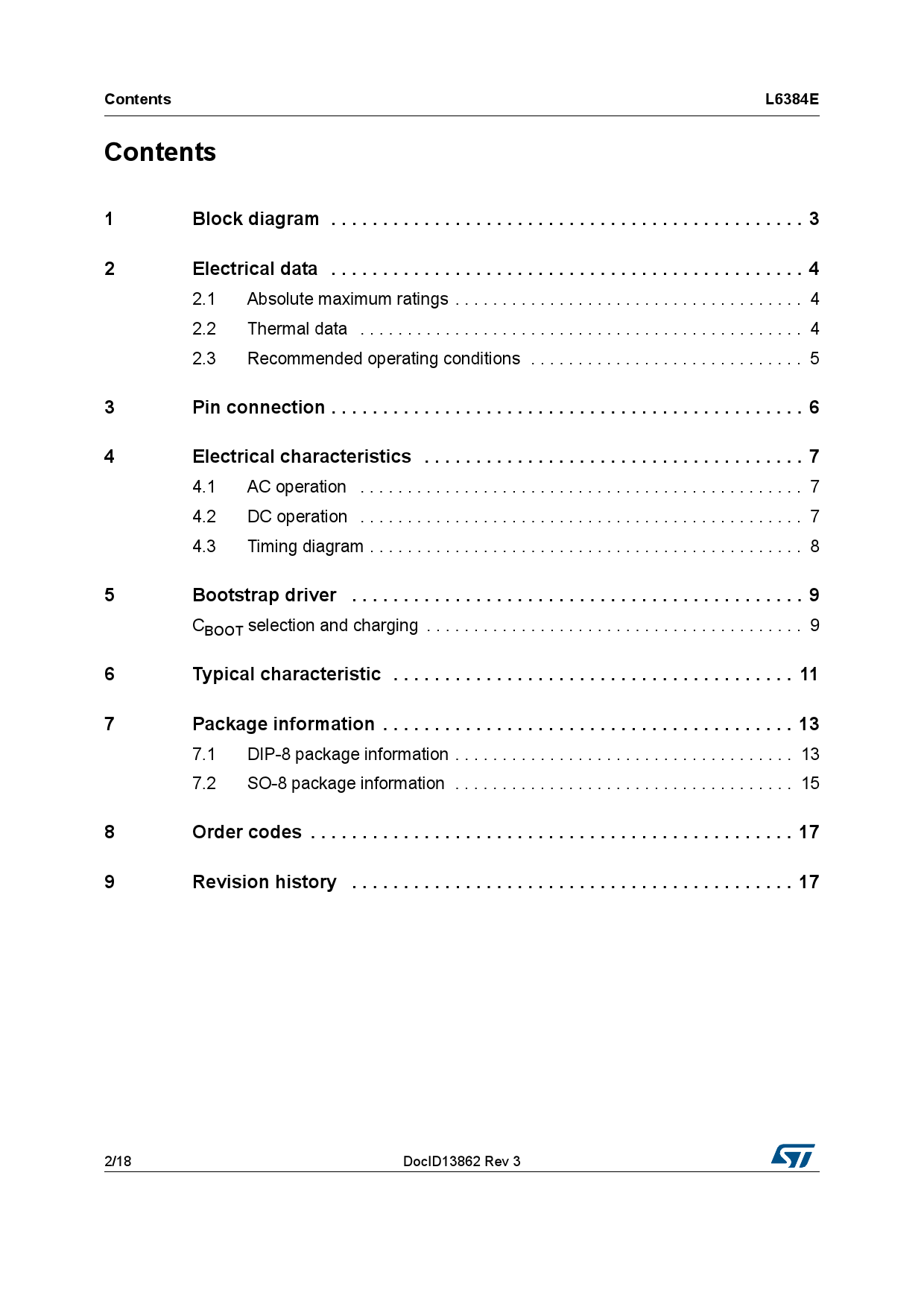 L6384ED_（ST(意法半导体)）L6384ED中文资料_价格_PDF手册-立创电子商城