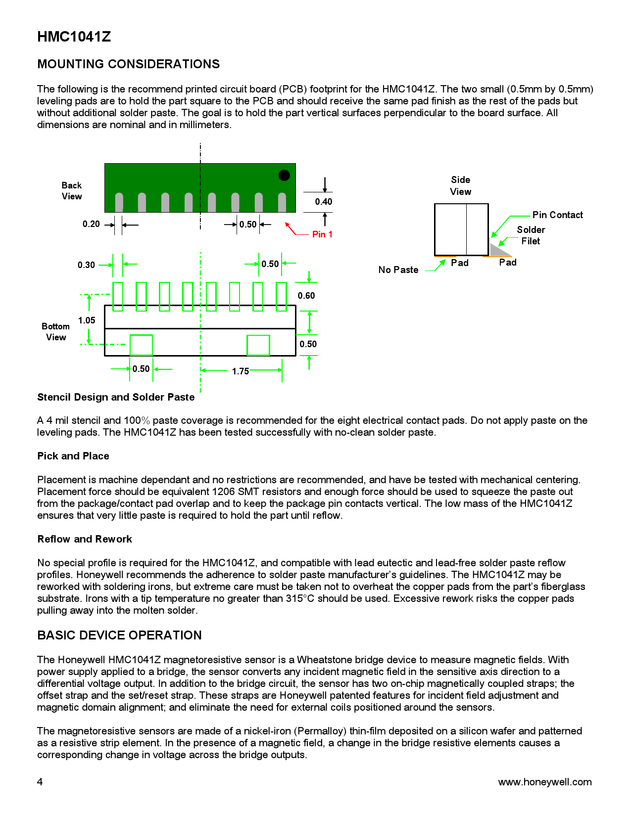 HMC1041Z-TR_（Honeywell(霍尼韦尔)）HMC1041Z-TR中文资料_价格_PDF手册-立创电子商城