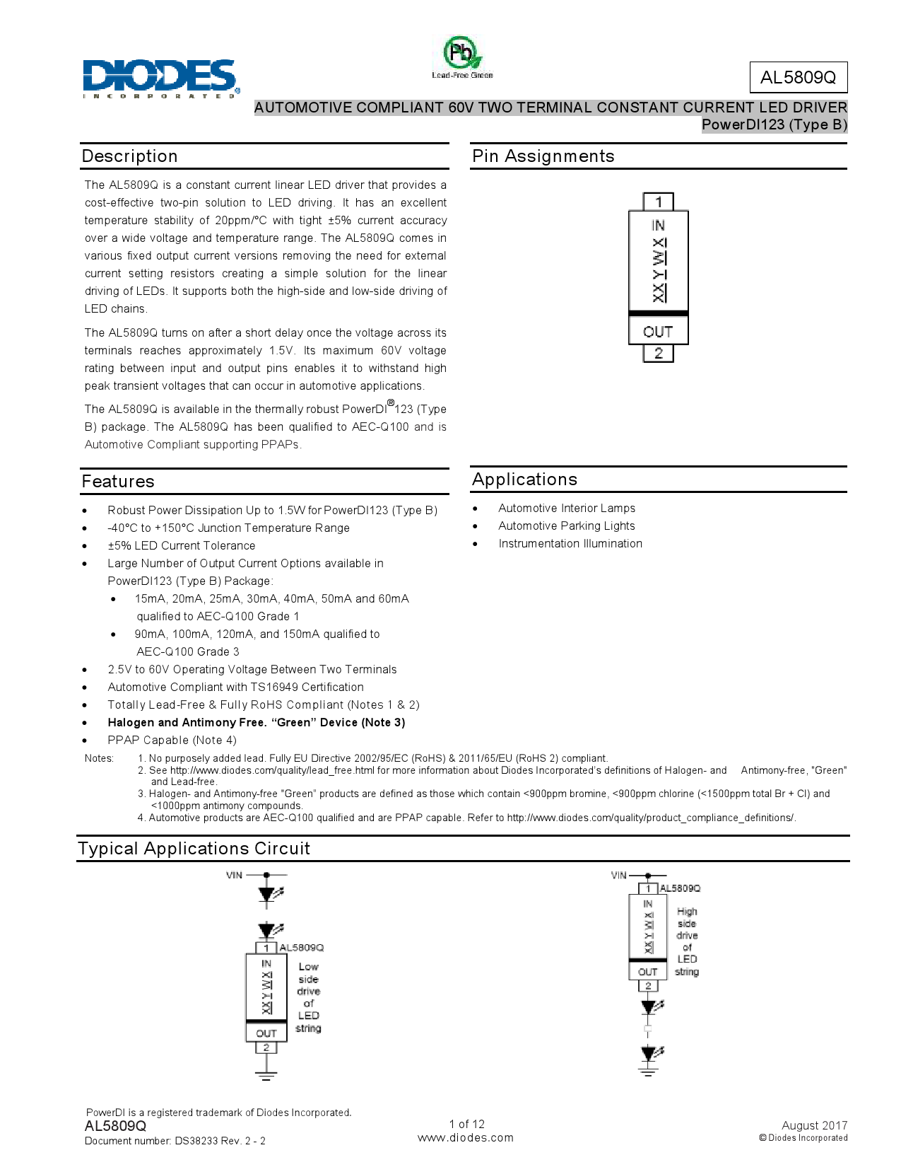 AL5809-150QP1-7_（DIODES(美台)）AL5809-150QP1-7中文资料_价格_PDF手册-立创电子商城