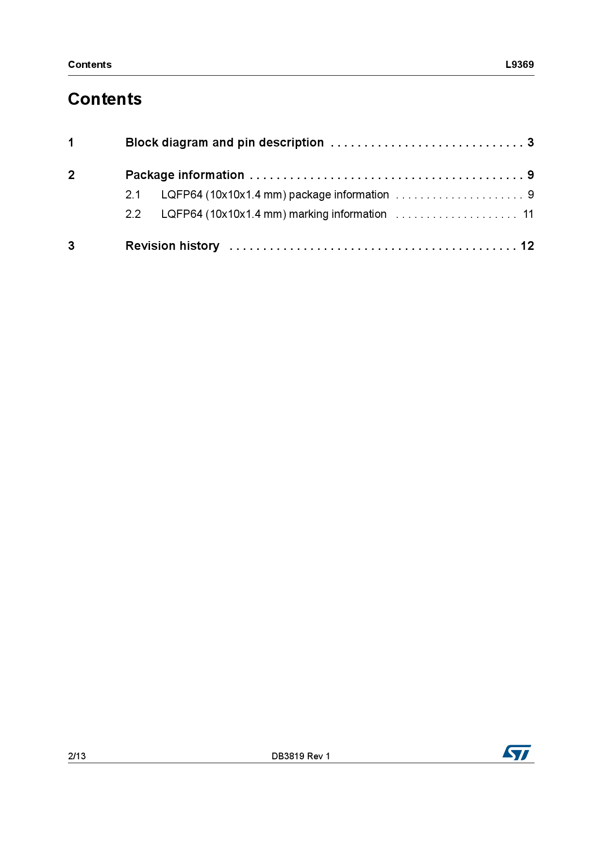 L9369_（ST(意法半导体)）L9369中文资料_价格_PDF手册-立创电子商城
