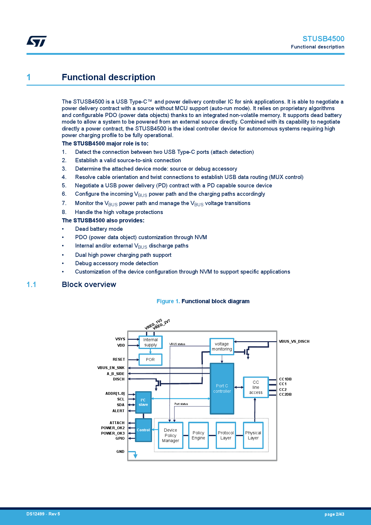 STUSB4500QTR_（ST(意法半导体)）STUSB4500QTR中文资料_价格_PDF手册-立创电子商城