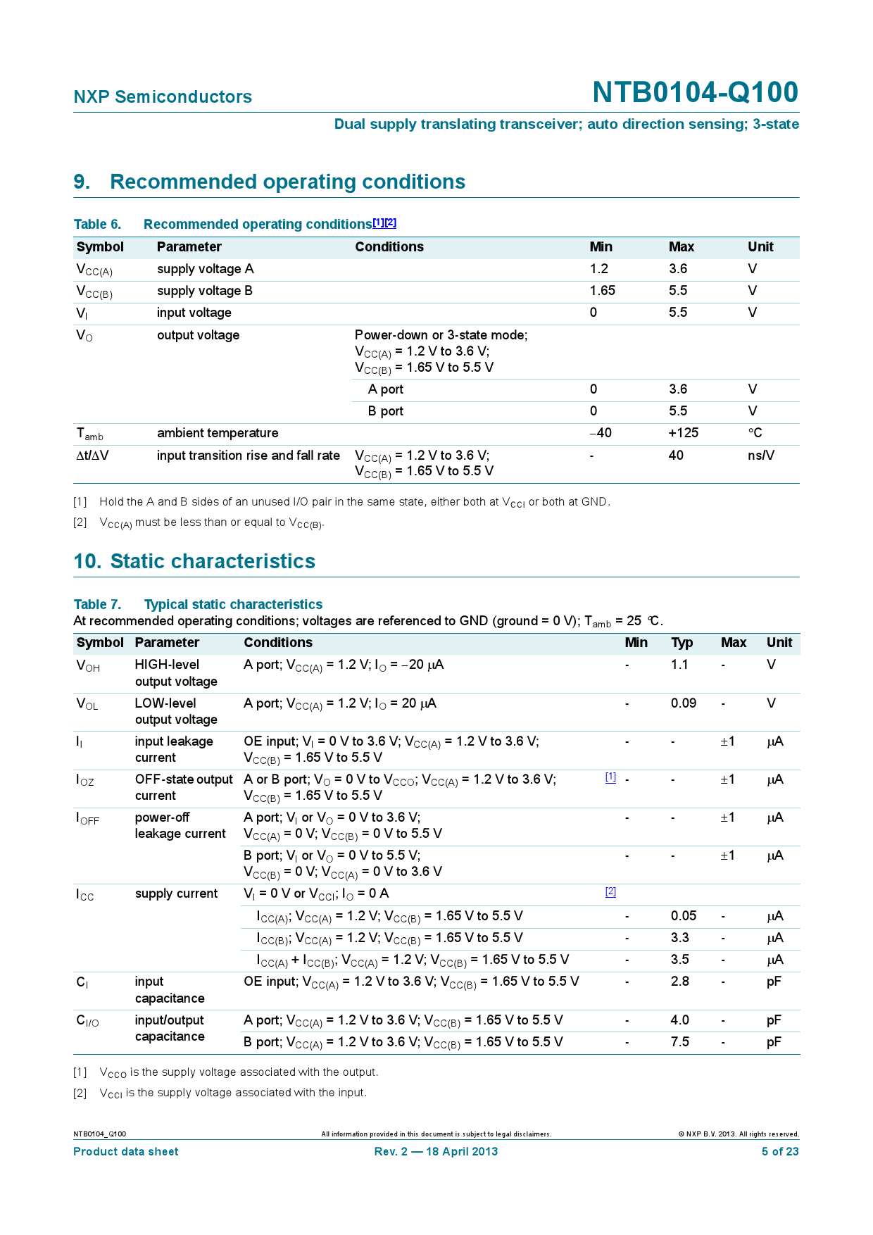 NTB0104BQ-Q100X_（NXP(恩智浦)）NTB0104BQ-Q100X中文资料_价格_PDF手册-立创电子商城