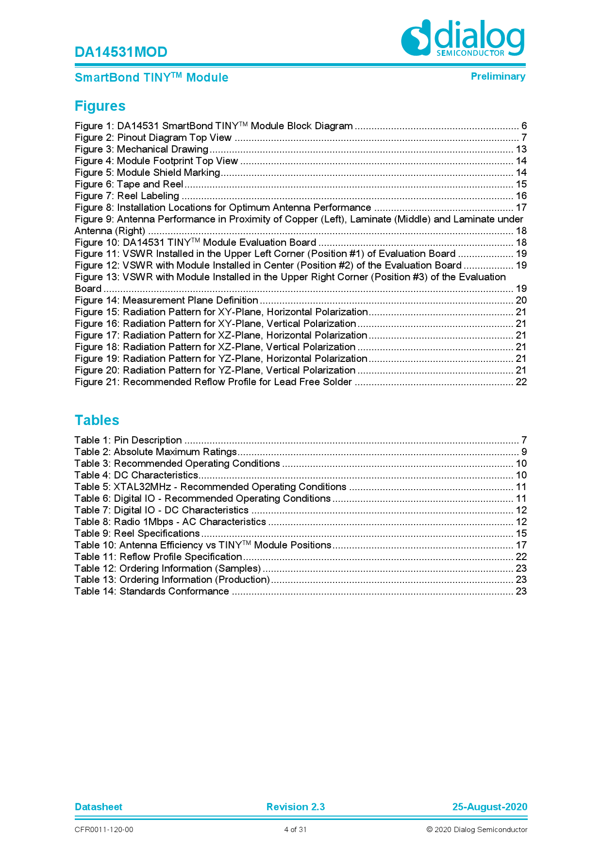 DA14531MOD-00F01002_（Dialog Semiconductor）DA14531MOD-00F01002中文资料_价格 ...