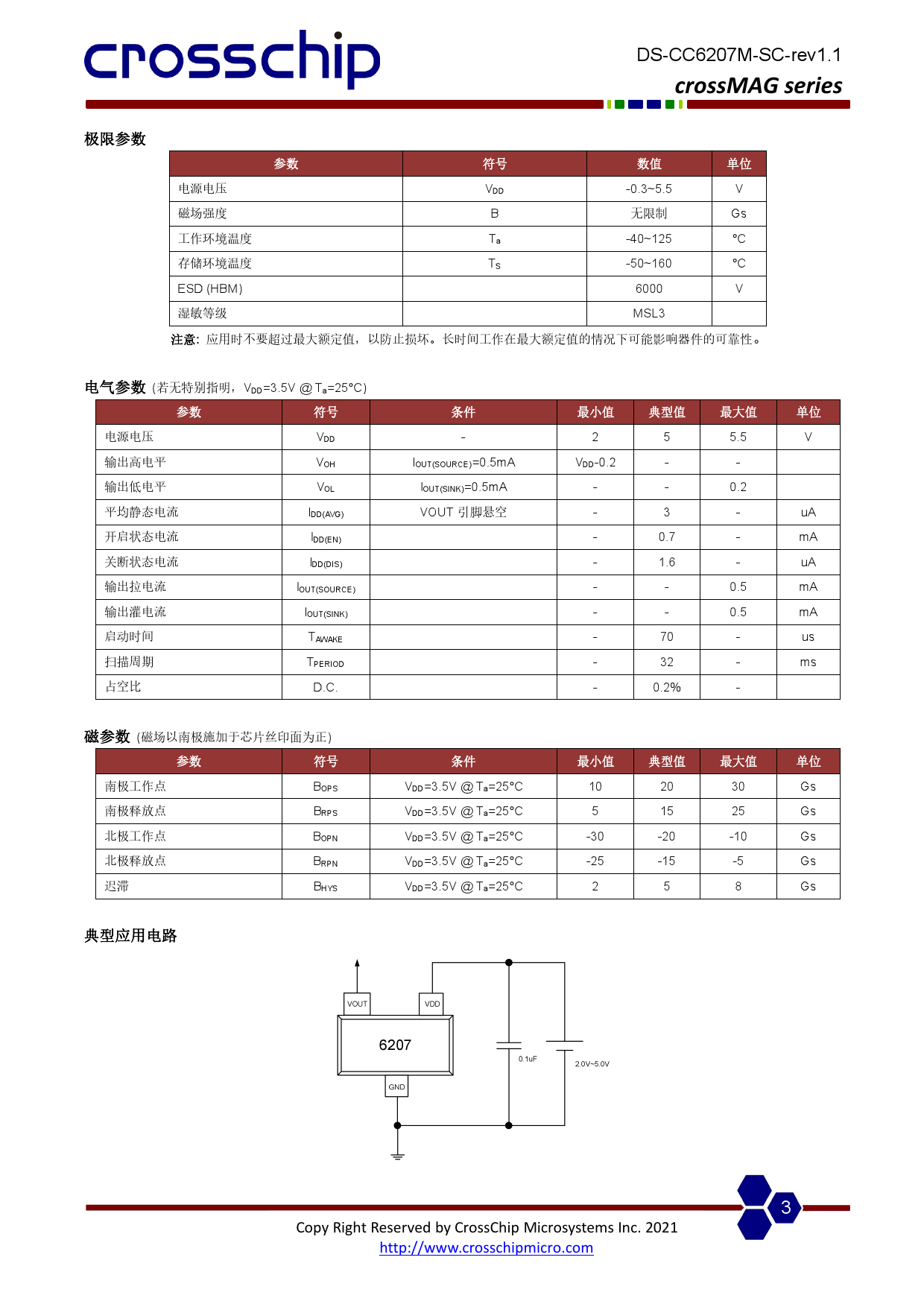 CC6207MST_（CrossChip(成都芯进)）CC6207MST中文资料_价格_PDF手册-立创电子商城