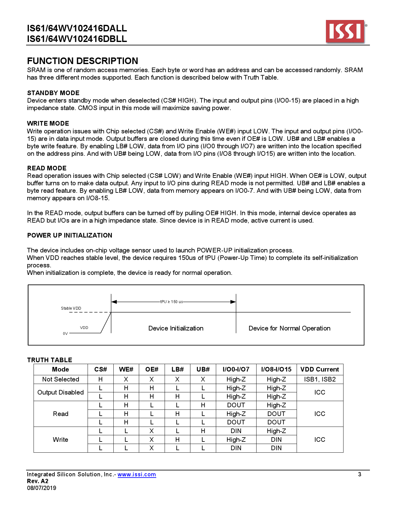 IS61WV102416DBLL-10BLI_（ISSI(美国芯成)）IS61WV102416DBLL-10BLI中文资料_价格_PDF手册 ...