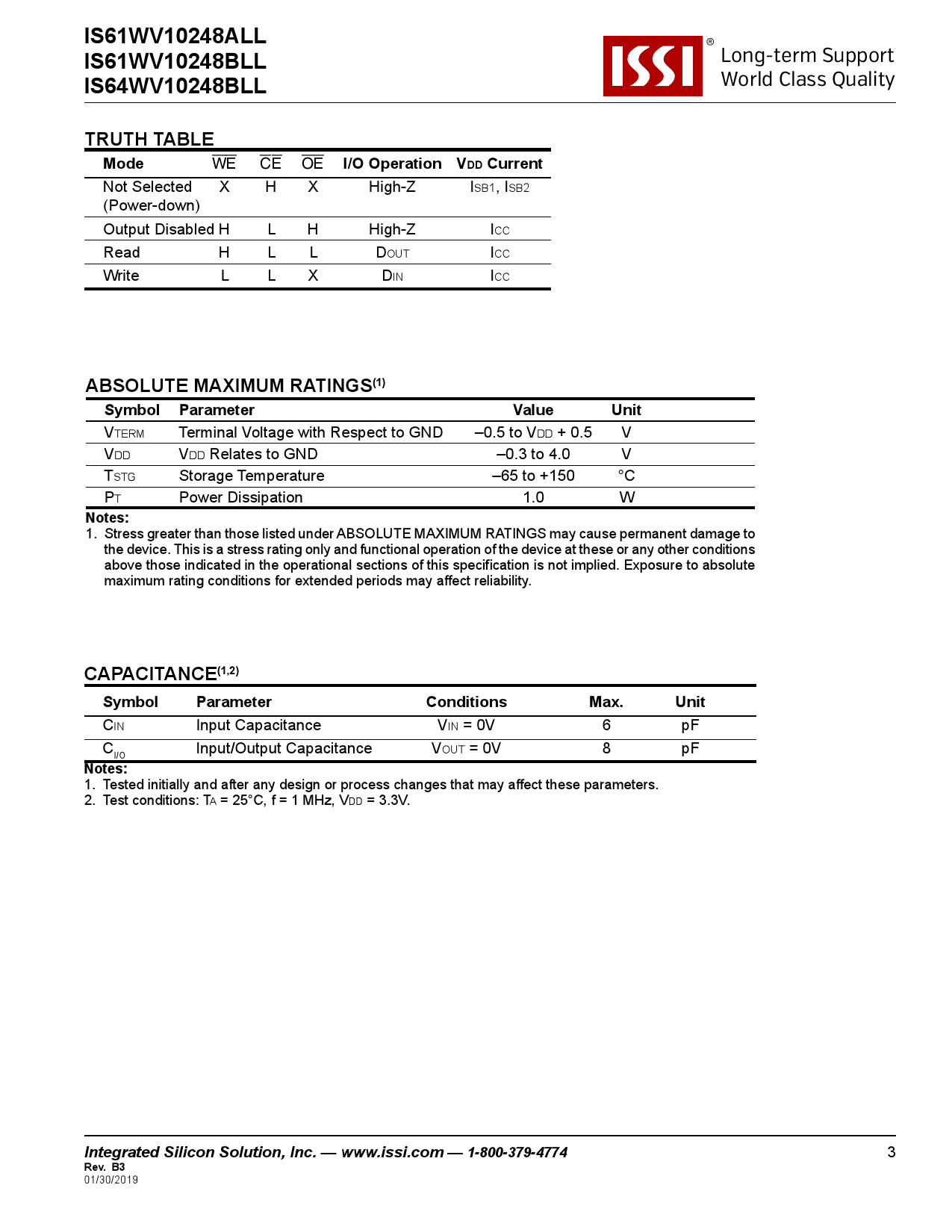 IS61WV10248BLL-10TLI_（ISSI(美国芯成)）IS61WV10248BLL-10TLI中文资料_价格_PDF手册-立创电子商城