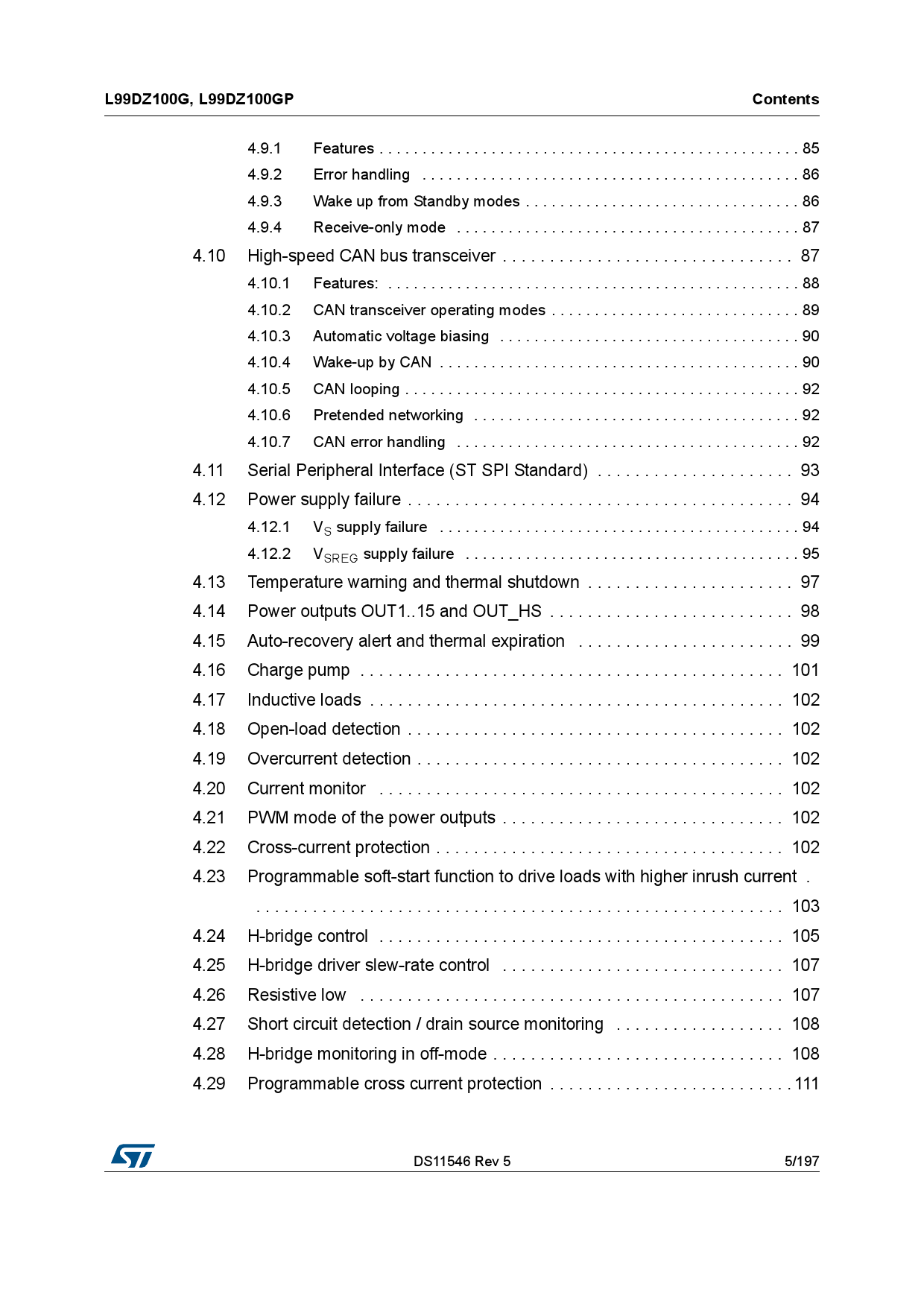 L99DZ100GTR_（ST(意法半导体)）L99DZ100GTR中文资料_价格_PDF手册-立创电子商城