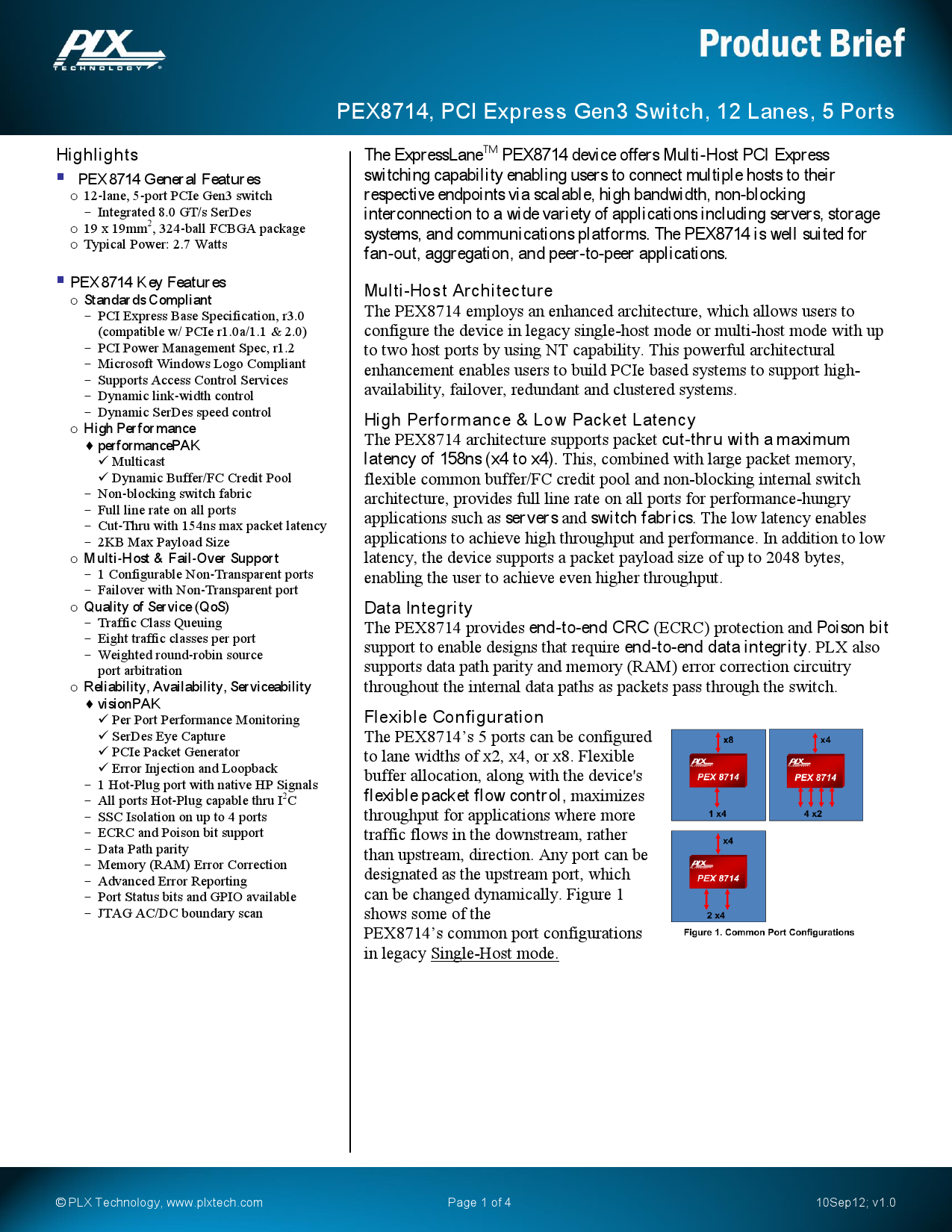 PEX8714-AB80BI G_（Broadcom/AVAGO(安华高)）PEX8714-AB80BI G中文资料_价格_PDF手册-立创电子商城