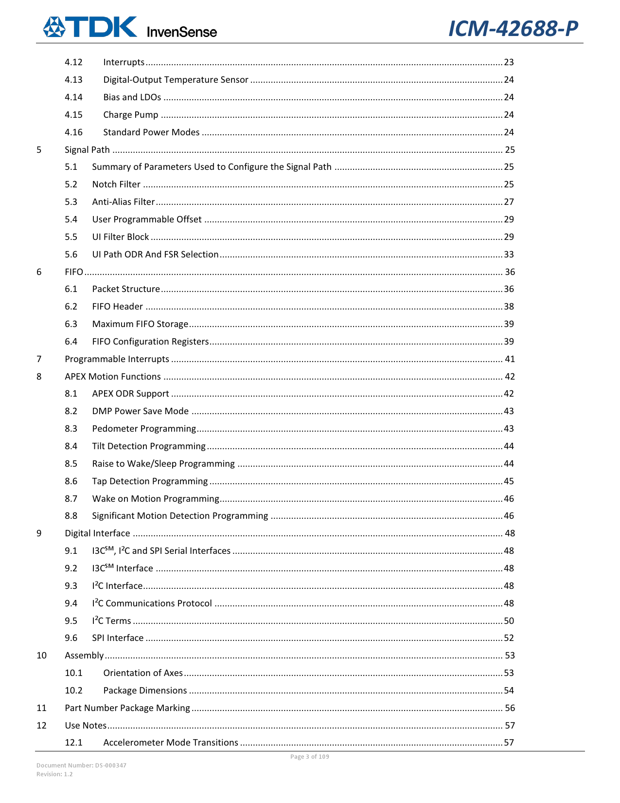 ICM-42688-P_（TDK InvenSense(应美盛)）ICM-42688-P中文资料_价格_PDF手册-立创电子商城