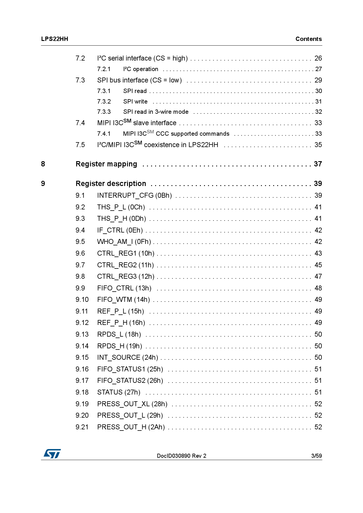 LPS22HHTR_（ST(意法半导体)）LPS22HHTR中文资料_价格_PDF手册-立创电子商城