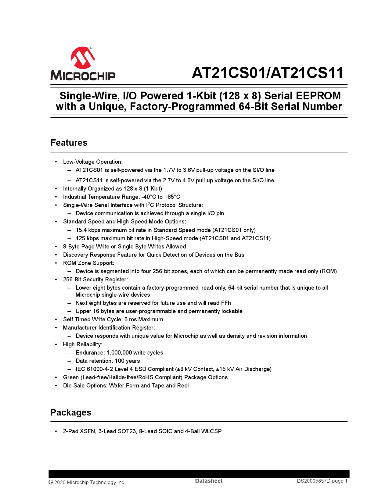 AT21CS01-STUM14-T_（MICROCHIP(美国微芯)）AT21CS01-STUM14-T中文资料_价格_PDF手册-立创电子商城