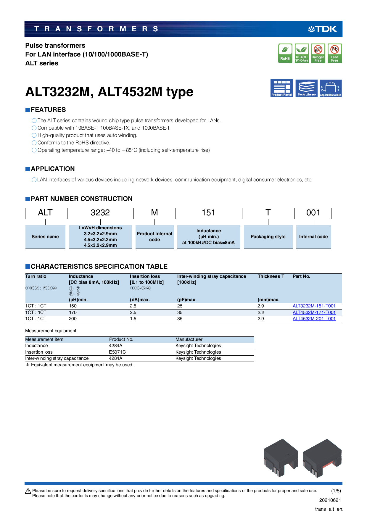 ALT4532M-201-T001_（TDK）ALT4532M-201-T001中文资料_价格_PDF手册-立创电子商城