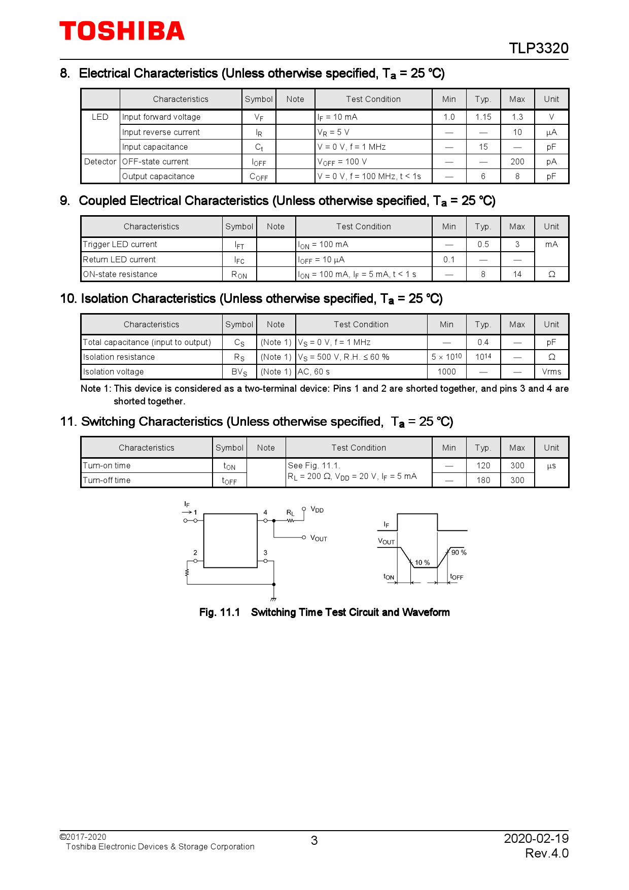 TLP3320(TP15,F_（TOSHIBA(东芝)）TLP3320(TP15,F中文资料_价格_PDF手册-立创电子商城