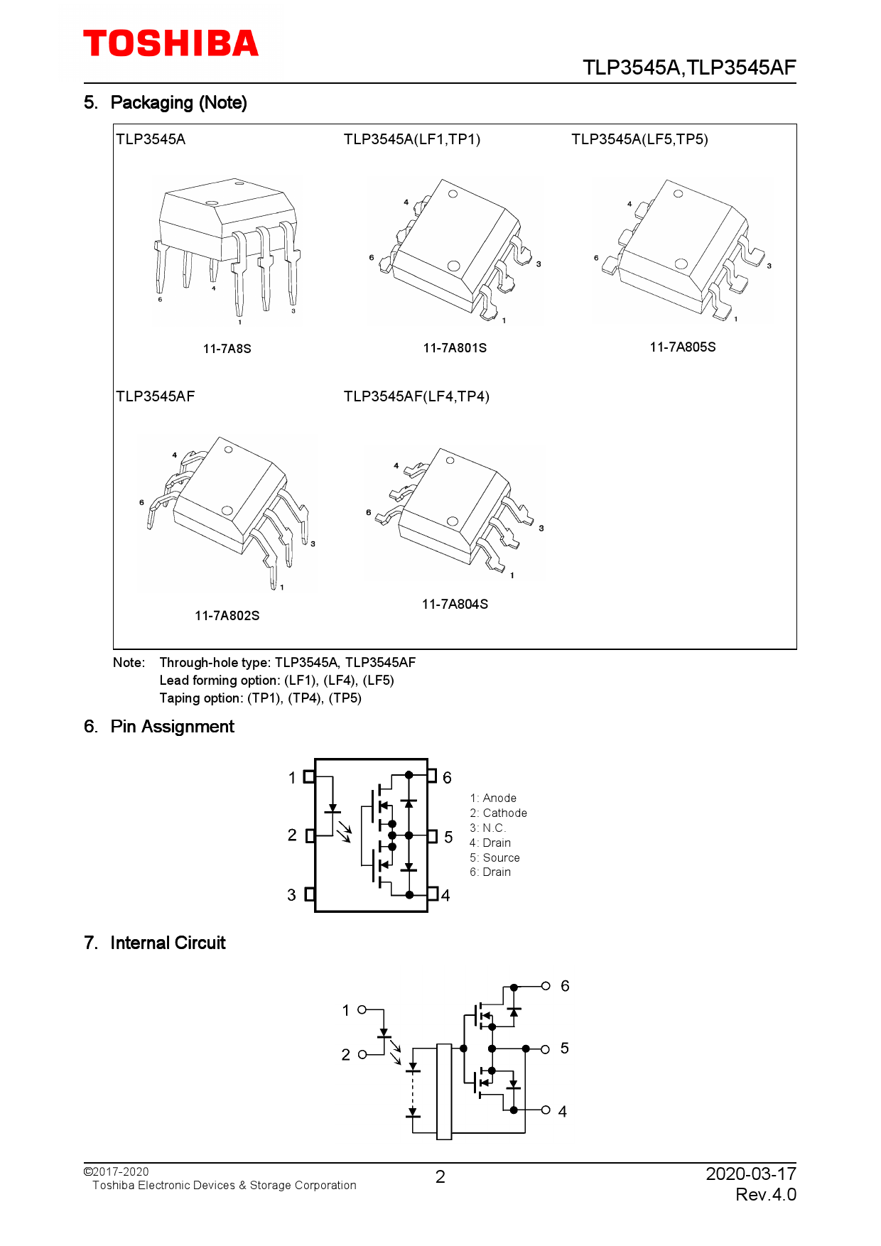 TLP3545A(TP1,F_（TOSHIBA(东芝)）TLP3545A(TP1,F中文资料_价格_PDF手册-立创电子商城