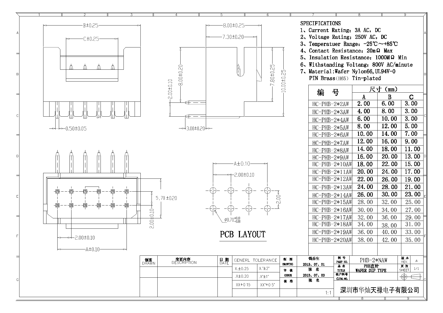 HC-PHB-2*3AW_（HCTL(华灿天禄)）HC-PHB-2*3AW中文资料_价格_PDF手册-立创电子商城