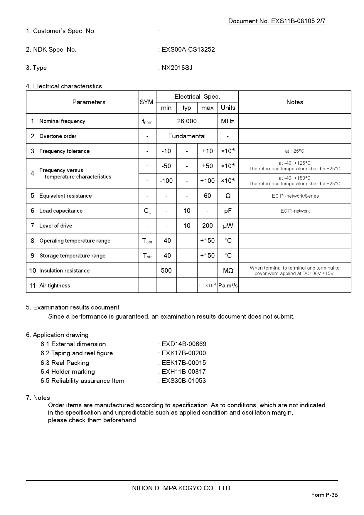 NX2016SJ-26MHZ-EXS00A-CS13252_（NDK）NX2016SJ-26MHZ-EXS00A-CS13252中文资料_价格 ...
