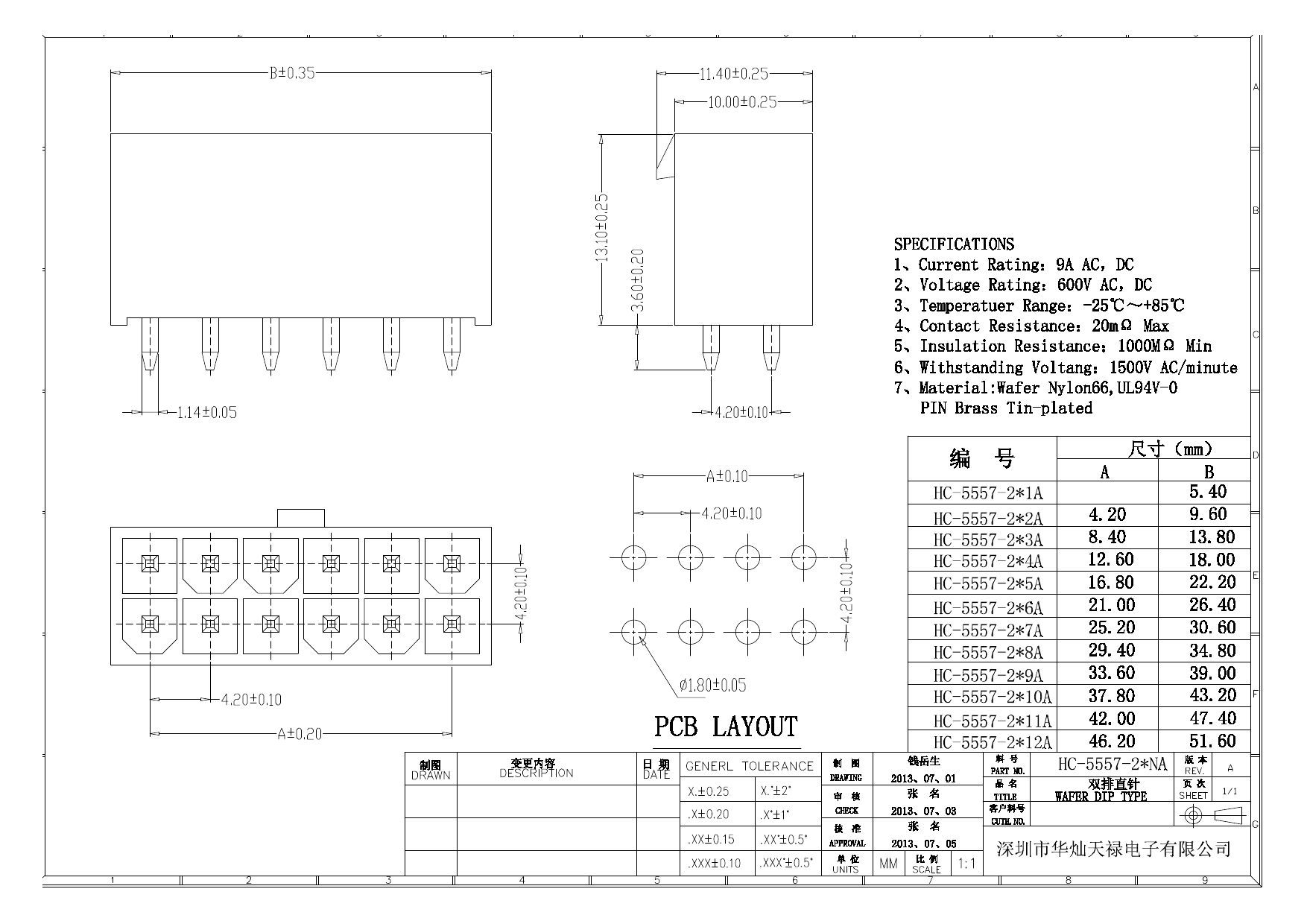 HC-5557-2*3A_（HCTL(华灿天禄)）HC-5557-2*3A中文资料_价格_PDF手册-立创电子商城