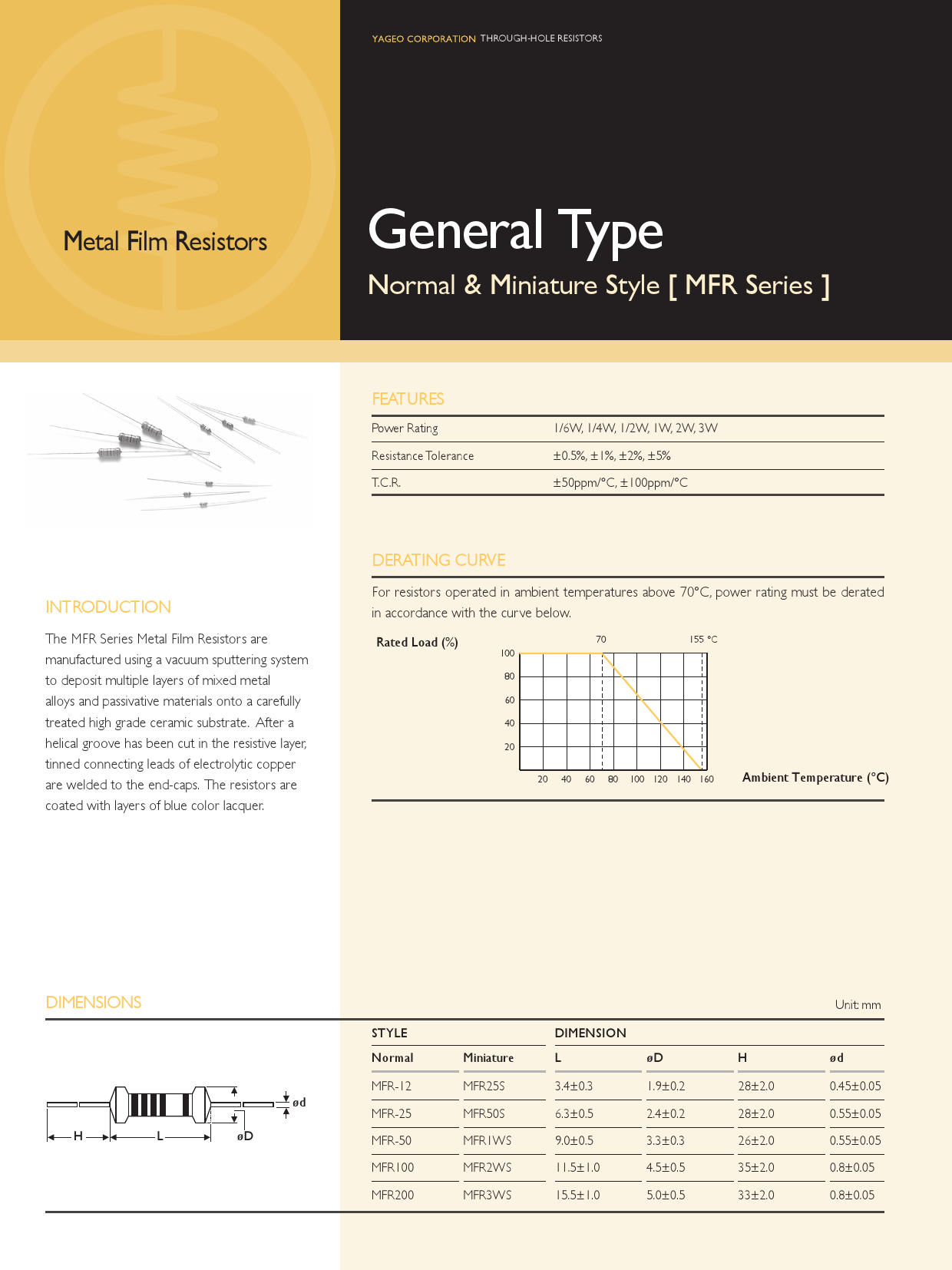 MFR-25FBF52-4K99_（YAGEO(国巨)）MFR-25FBF52-4K99中文资料_价格_PDF手册-立创电子商城