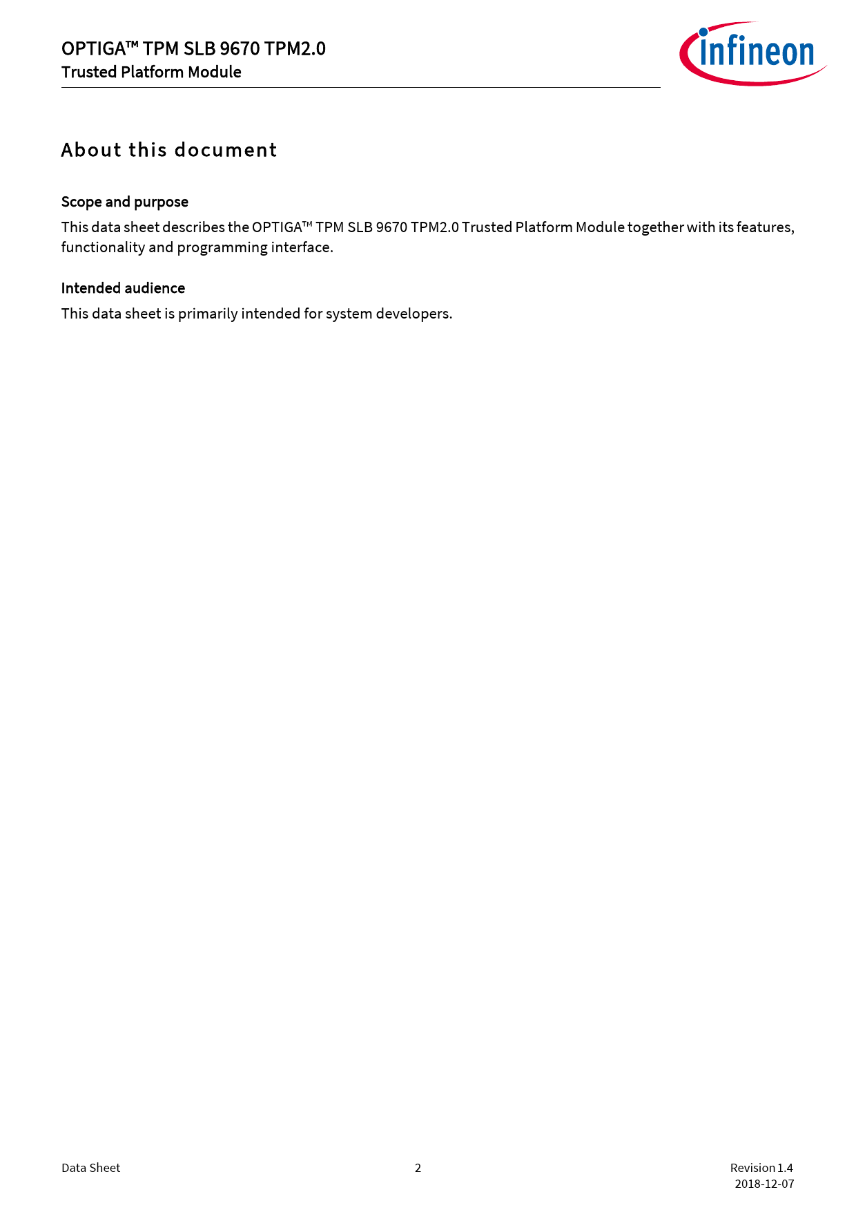 SLB 9670VQ2.0 FW7.83_（Infineon(英飞凌)）SLB 9670VQ2.0 FW7.83中文资料_价格_PDF手册-立 ...