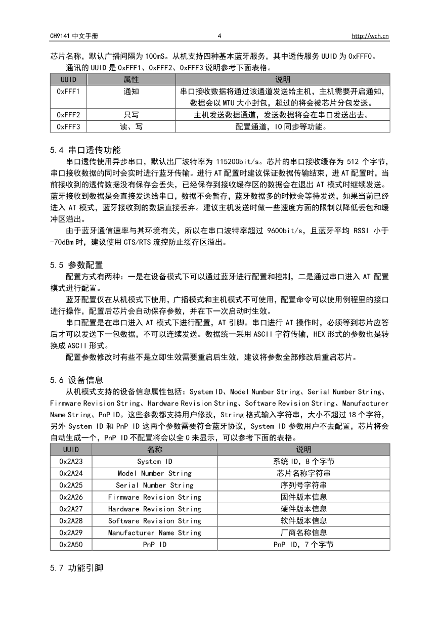 CH9141_（WCH(南京沁恒)）CH9141中文资料_价格_PDF手册-立创电子商城