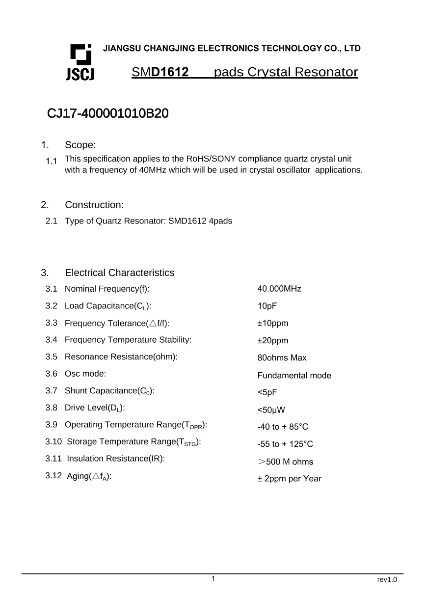 CJ17-400001010B20_（CJ(江苏长电/长晶)）CJ17-400001010B20中文资料_价格_PDF手册-立创电子商城