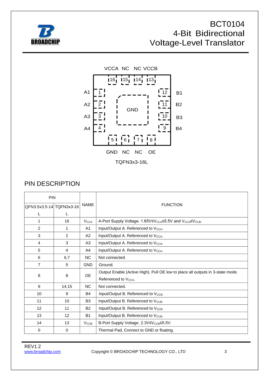 BCT0104EGD-TR_（BROADCHIP(广芯电子)）BCT0104EGD-TR中文资料_价格_PDF手册-立创电子商城