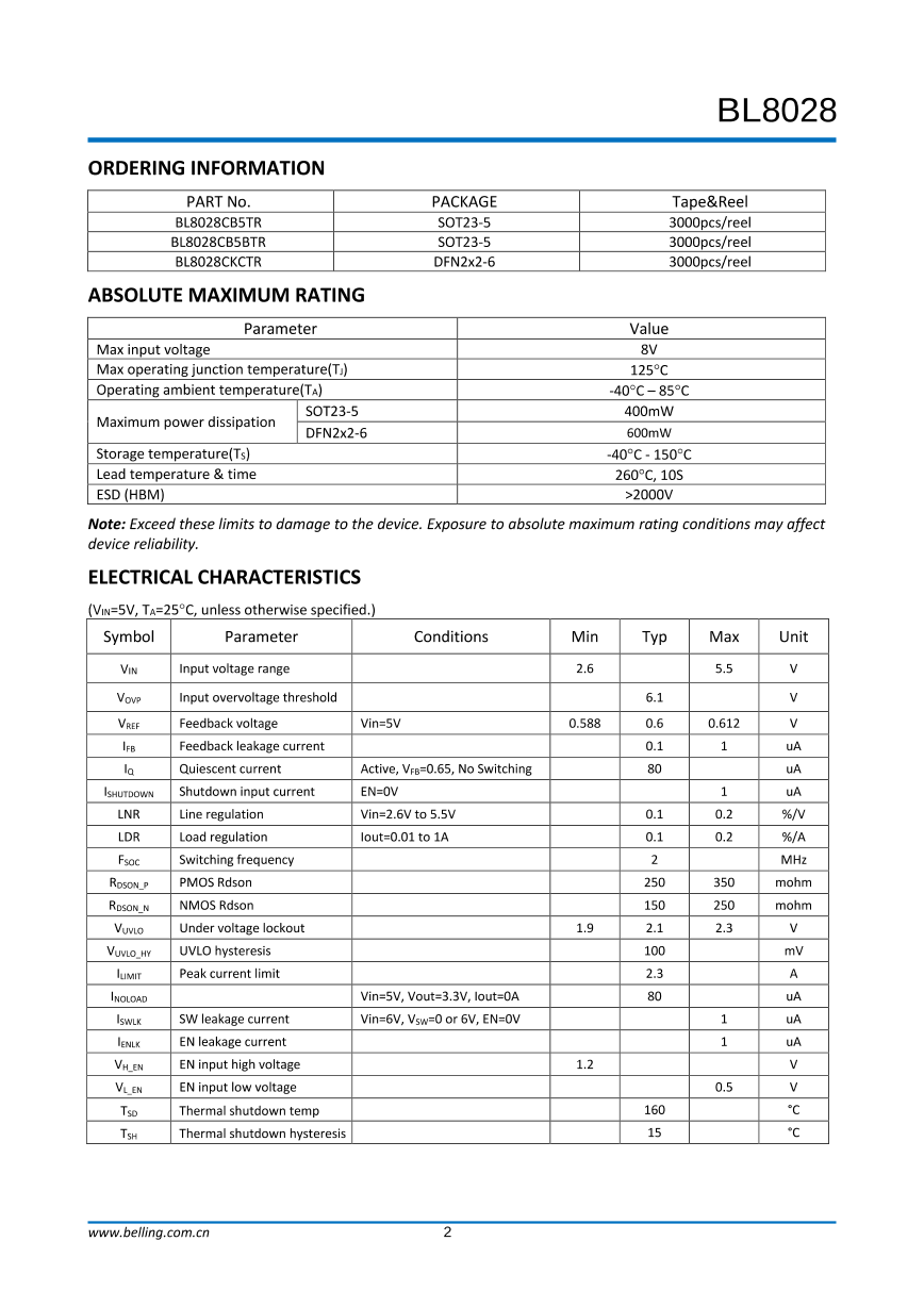 BL8028CB5TR_（BL(上海贝岭)）BL8028CB5TR中文资料_价格_PDF手册-立创电子商城
