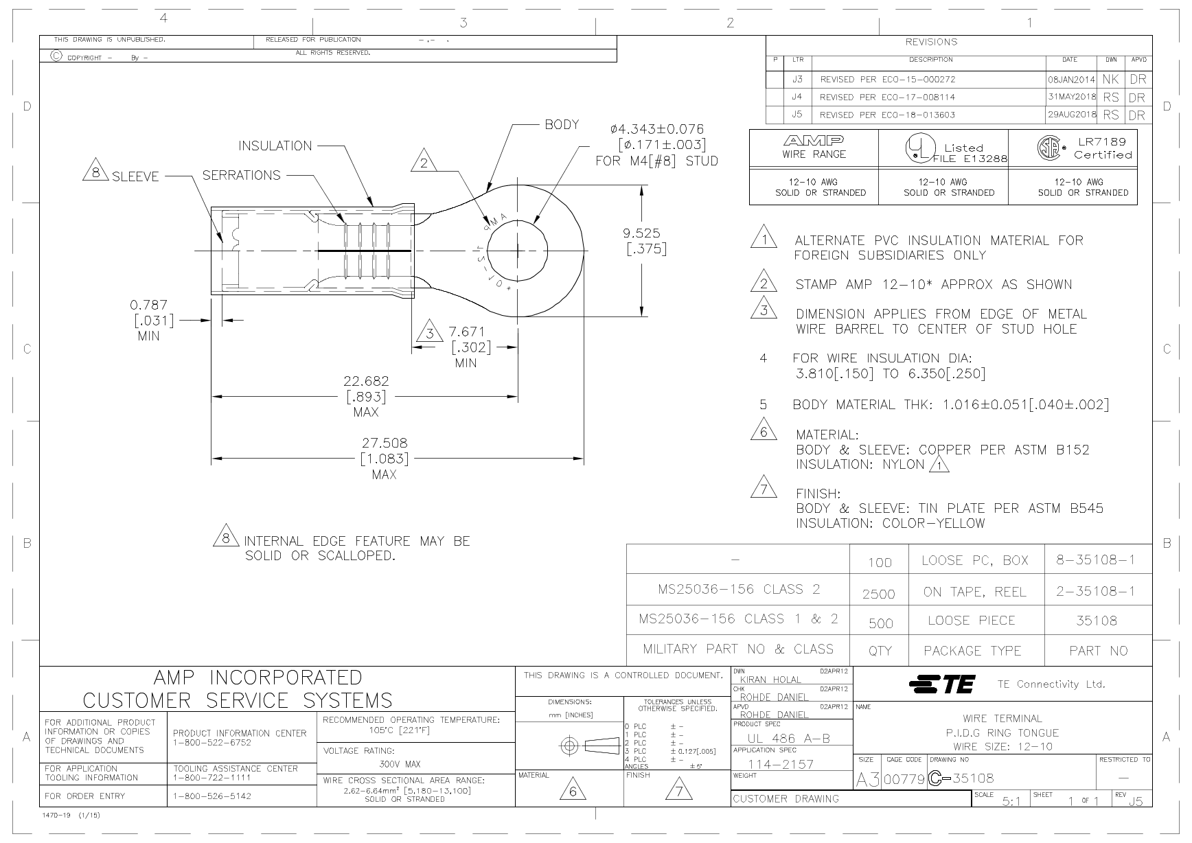 35108_（TE Connectivity(美国泰科)）35108中文资料_价格_PDF手册-立创电子商城
