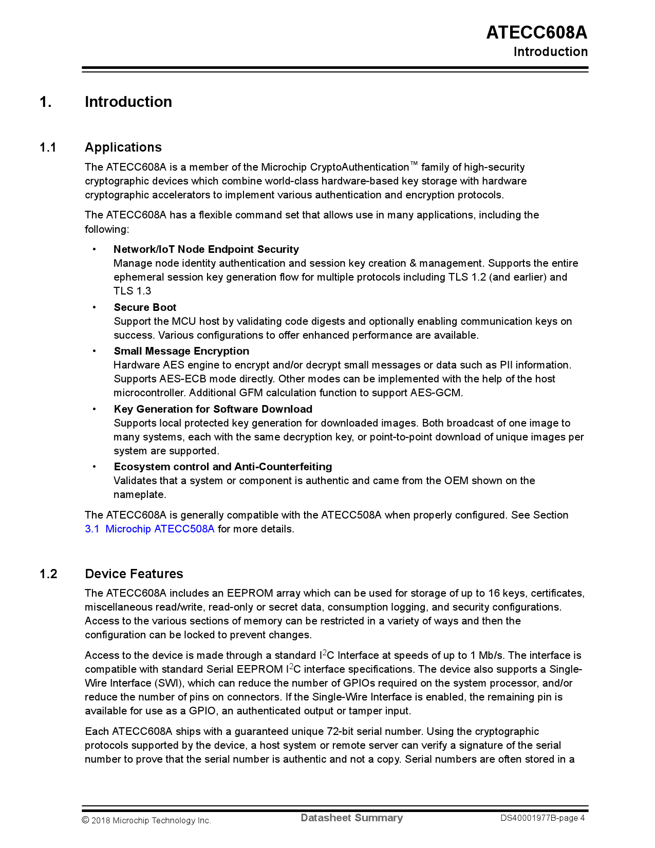 ATECC608A-MAHDA-S_（MICROCHIP(美国微芯)）ATECC608A-MAHDA-S中文资料_价格_PDF手册-立创电子商城