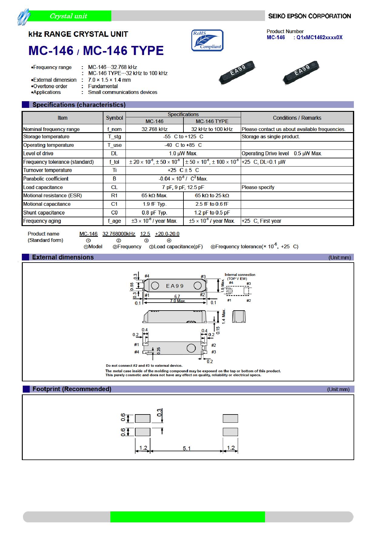 MC-146 32.7680KA-A5: PURE SN_（EPSON(爱普生)）MC-146 32.7680KA-A5: PURE SN中文 ...