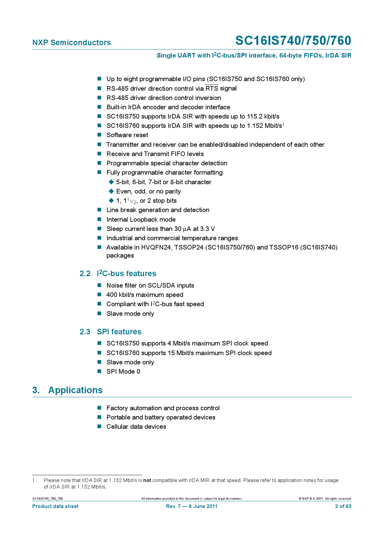 SC16IS750IBS,128_（NXP(恩智浦)）SC16IS750IBS,128中文资料_价格_PDF手册-立创电子商城