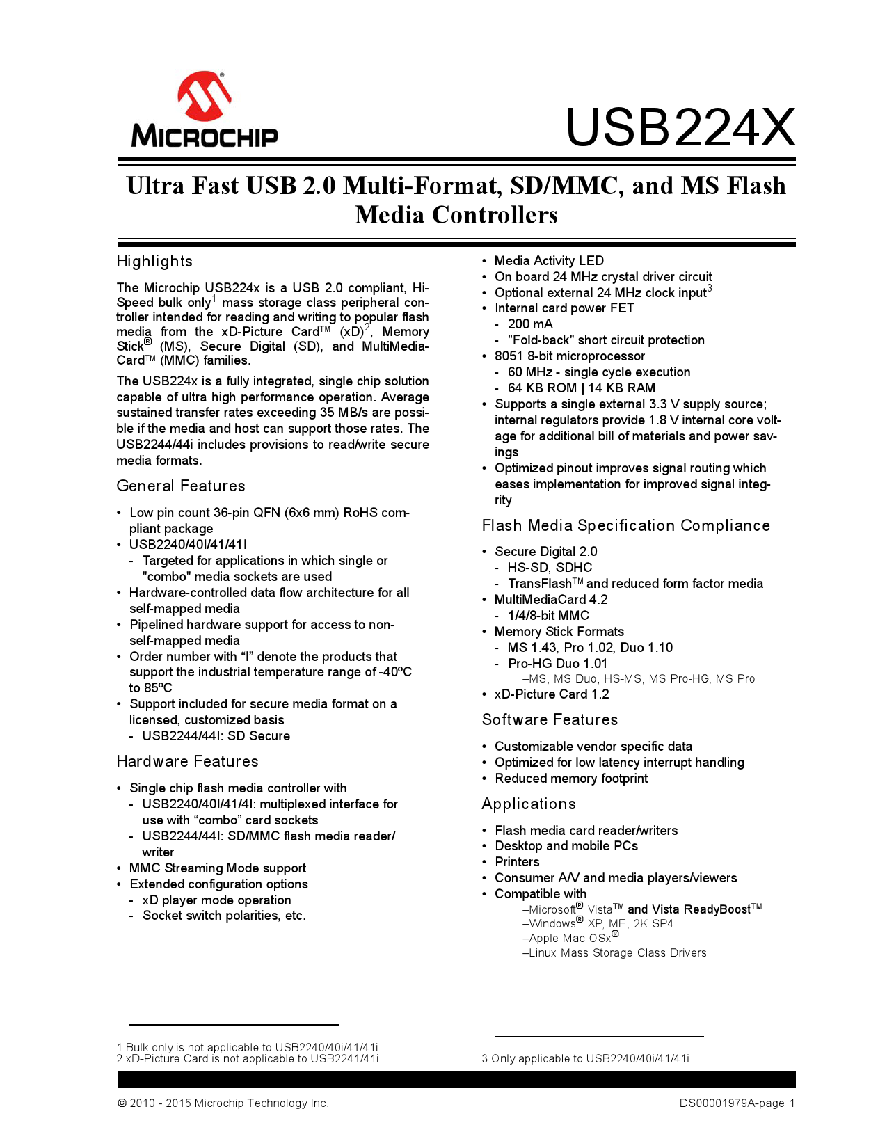 USB2240-AEZG-06_（MICROCHIP(美国微芯)）USB2240-AEZG-06中文资料_价格_PDF手册-立创电子商城
