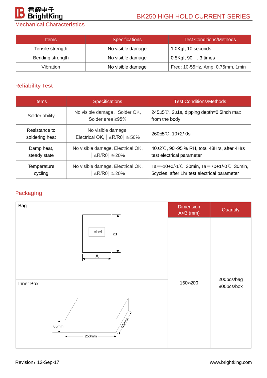 BK250-1000-DZ_（Brightking(台湾君耀)）BK250-1000-DZ中文资料_价格_PDF手册-立创电子商城