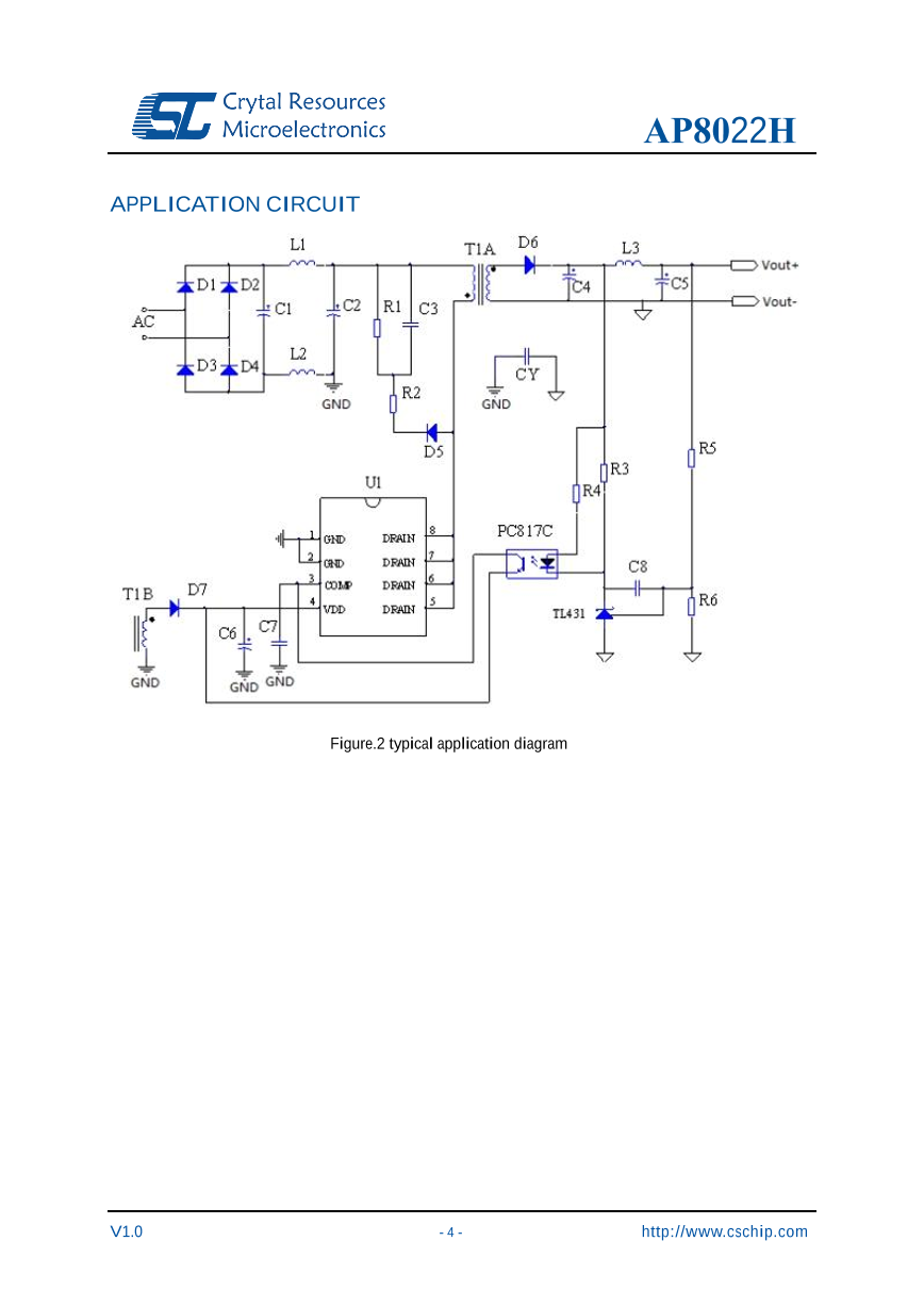 AP8022H_（cschip(晶源微)）AP8022H中文资料_价格_PDF手册-立创电子商城