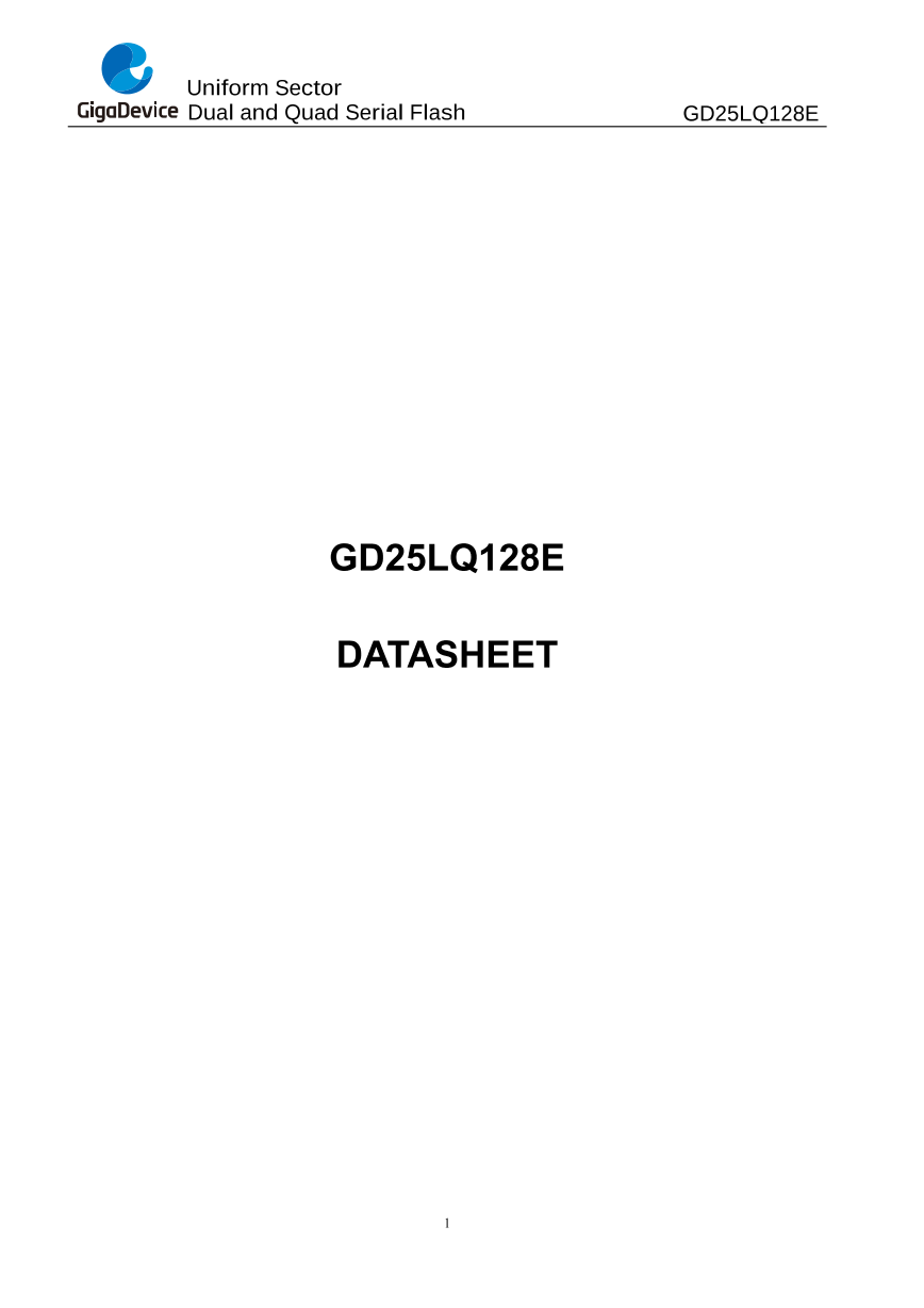 GD25LQ128ESIGR_（GigaDevice(兆易创新)）GD25LQ128ESIGR中文资料_价格_PDF手册-立创电子商城