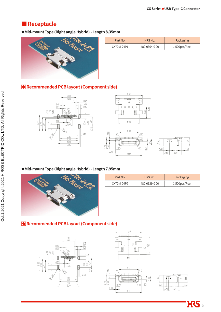 CX90B1-24P_（HRS(广濑)）CX90B1-24P中文资料_价格_PDF手册-立创电子商城