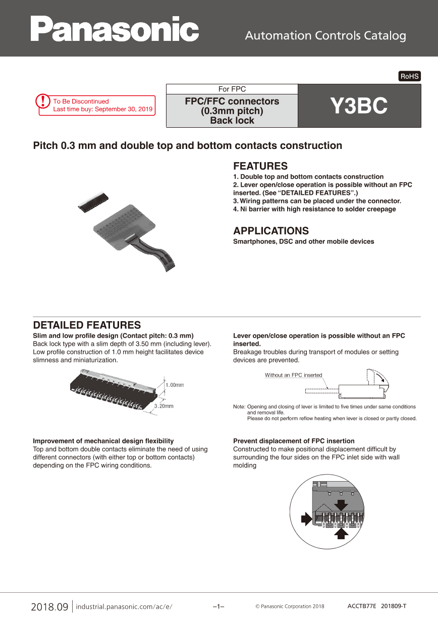 AYF363135_（PANASONIC(松下)）AYF363135中文资料_价格_PDF手册-立创电子商城