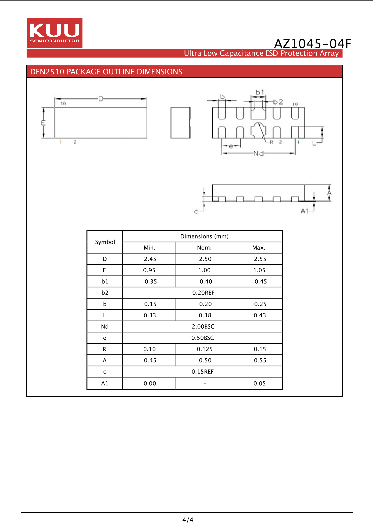AZ1045-04F_（KUU）AZ1045-04F中文资料_价格_PDF手册-立创电子商城