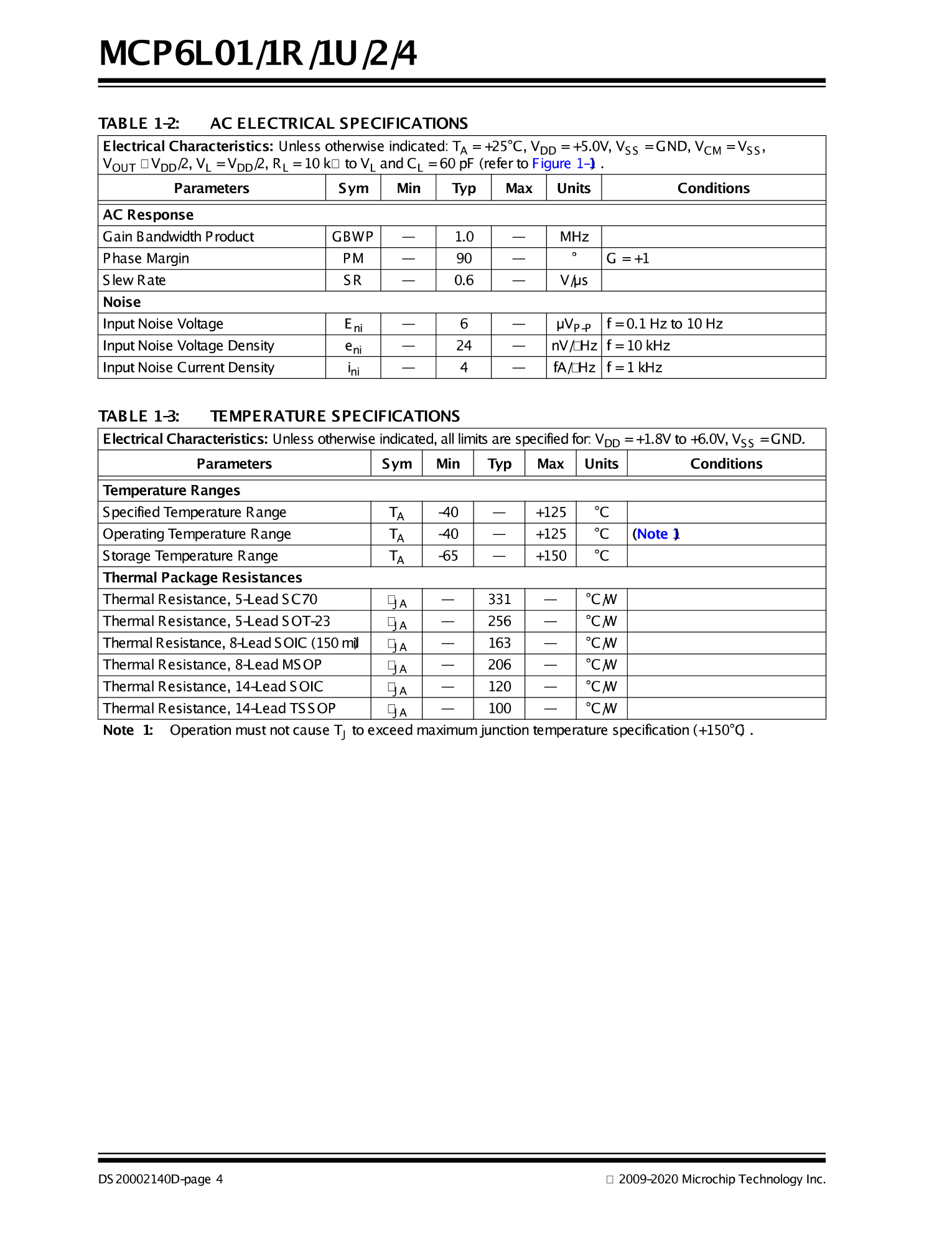 MCP6L04T-E/SL_（MICROCHIP(美国微芯)）MCP6L04T-E/SL中文资料_价格_PDF手册-立创电子商城