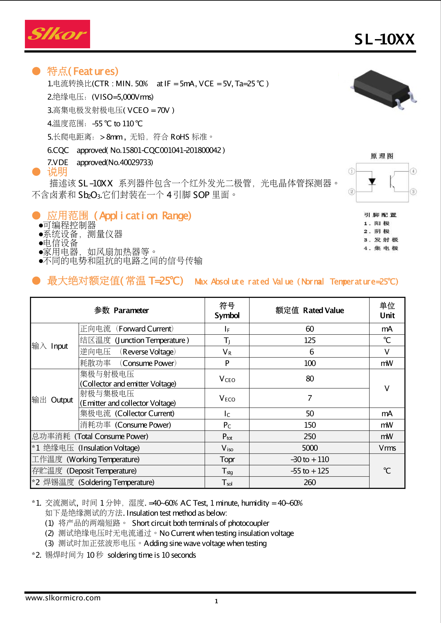 SL-1008_（Slkor(萨科微)）SL-1008中文资料_价格_PDF手册-立创电子商城