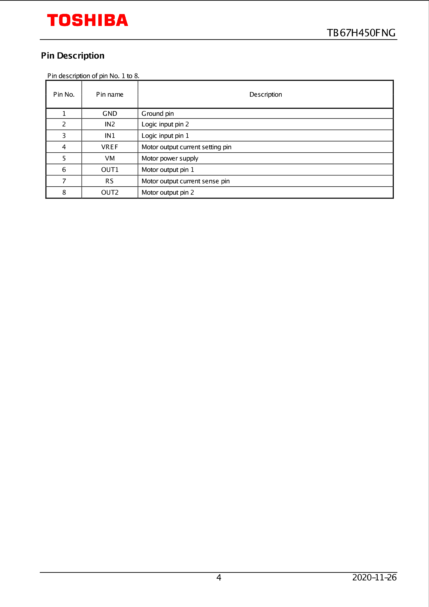 TB67H450FNG,EL_（TOSHIBA(东芝)）TB67H450FNG,EL中文资料_价格_PDF手册-立创电子商城